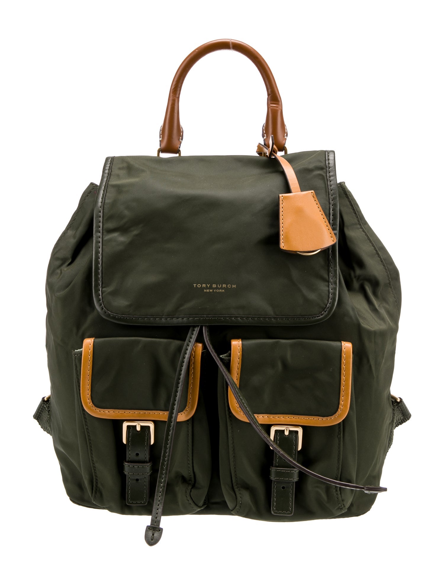 Tory Burch Nylon Backpack - Green Backpacks, Handbags - WTO740984 | The ...