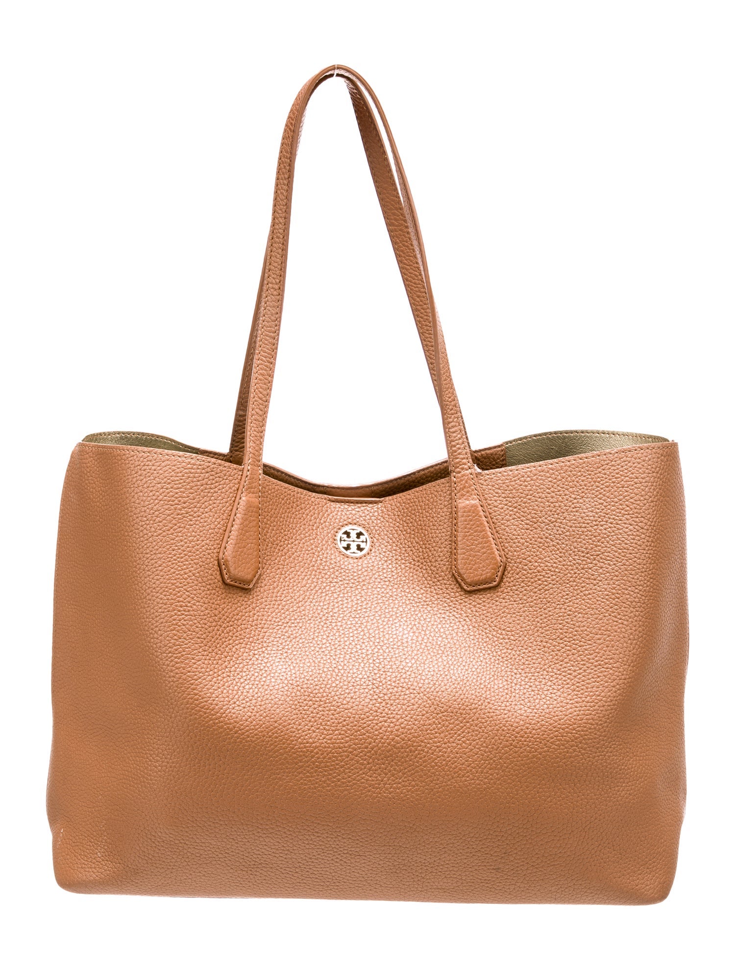 Tory Burch Leather Tote - Brown Totes, Handbags - WTO744133 | The RealReal