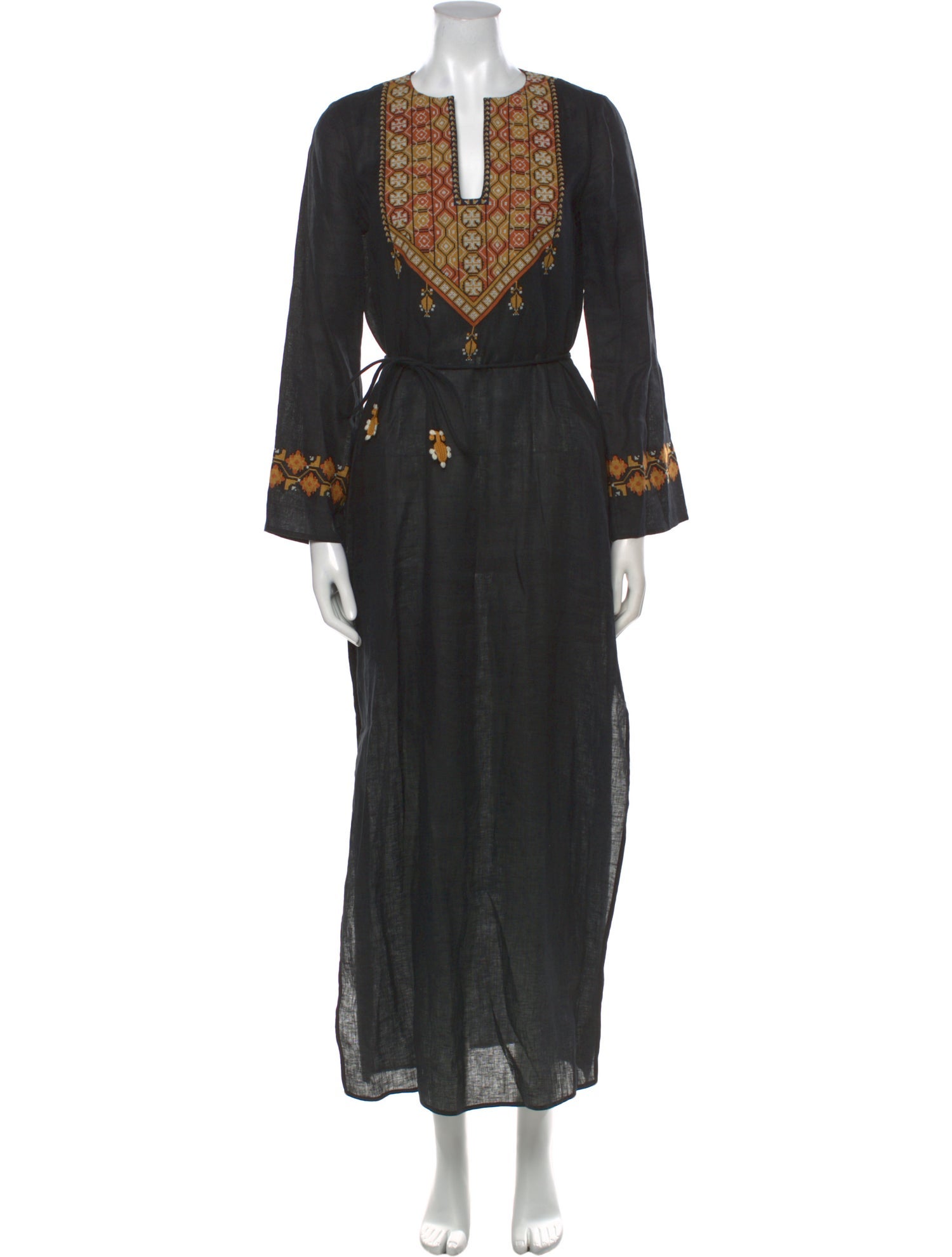 Tory Burch Linen Long Dress - Dresses, Clothing - WTO748498 | The RealReal