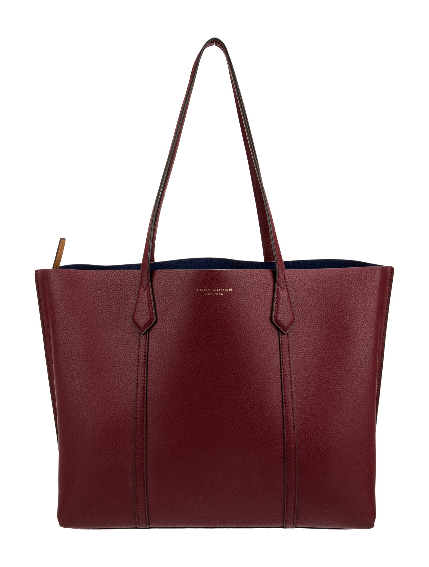 Tory Burch Leather Tote - Burgundy Totes, Handbags - WTO752155 | The ...