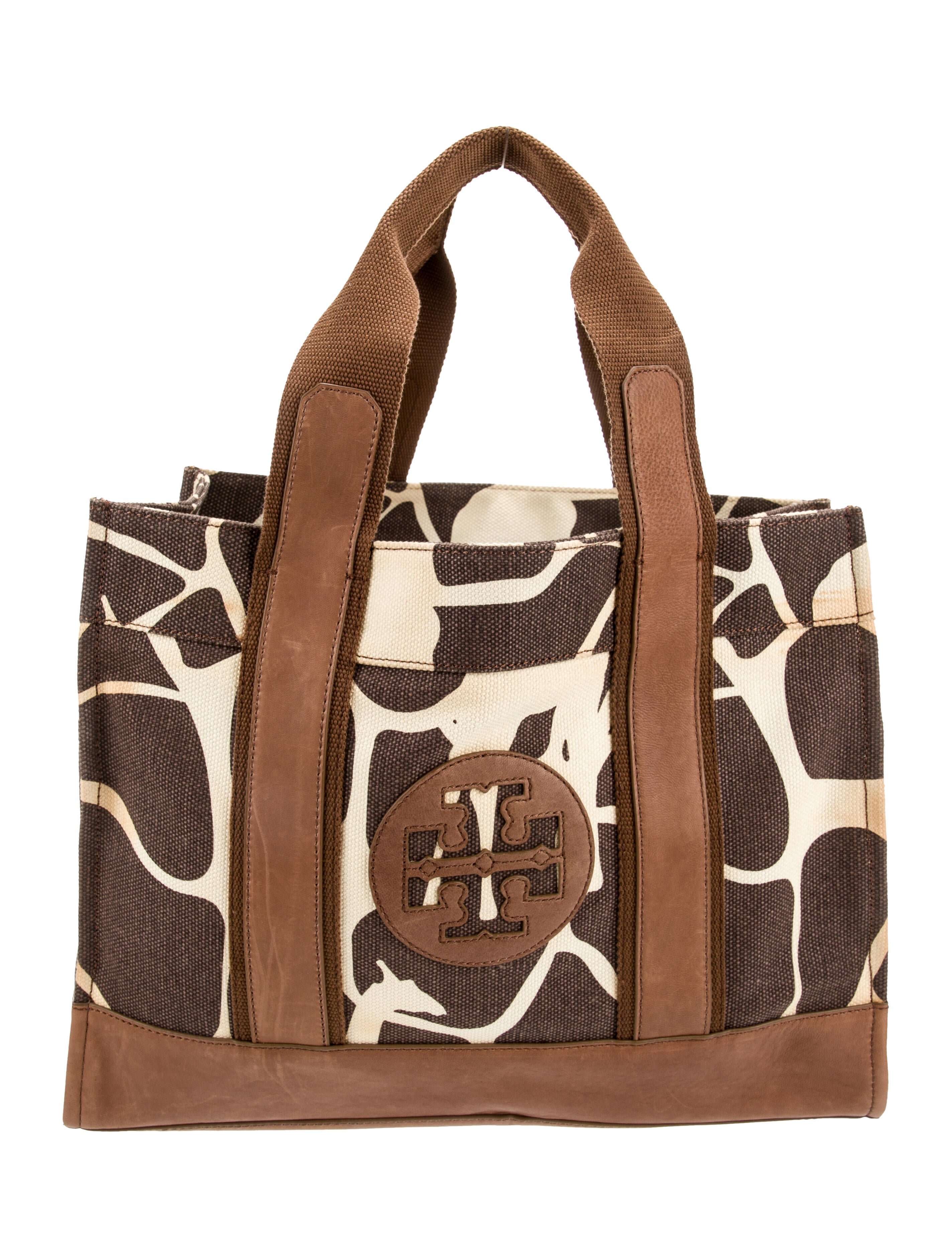 Tory Burch Canvas Shoulder Bag - Neutrals Totes, Handbags - WTO752857 ...