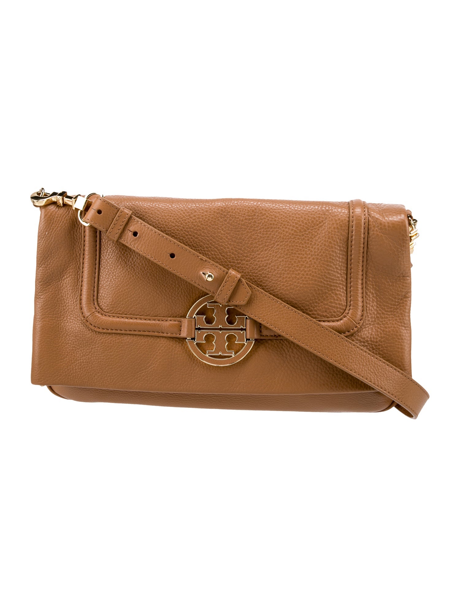 Tory Burch Leather Crossbody Bag - Neutrals Crossbody Bags, Handbags ...