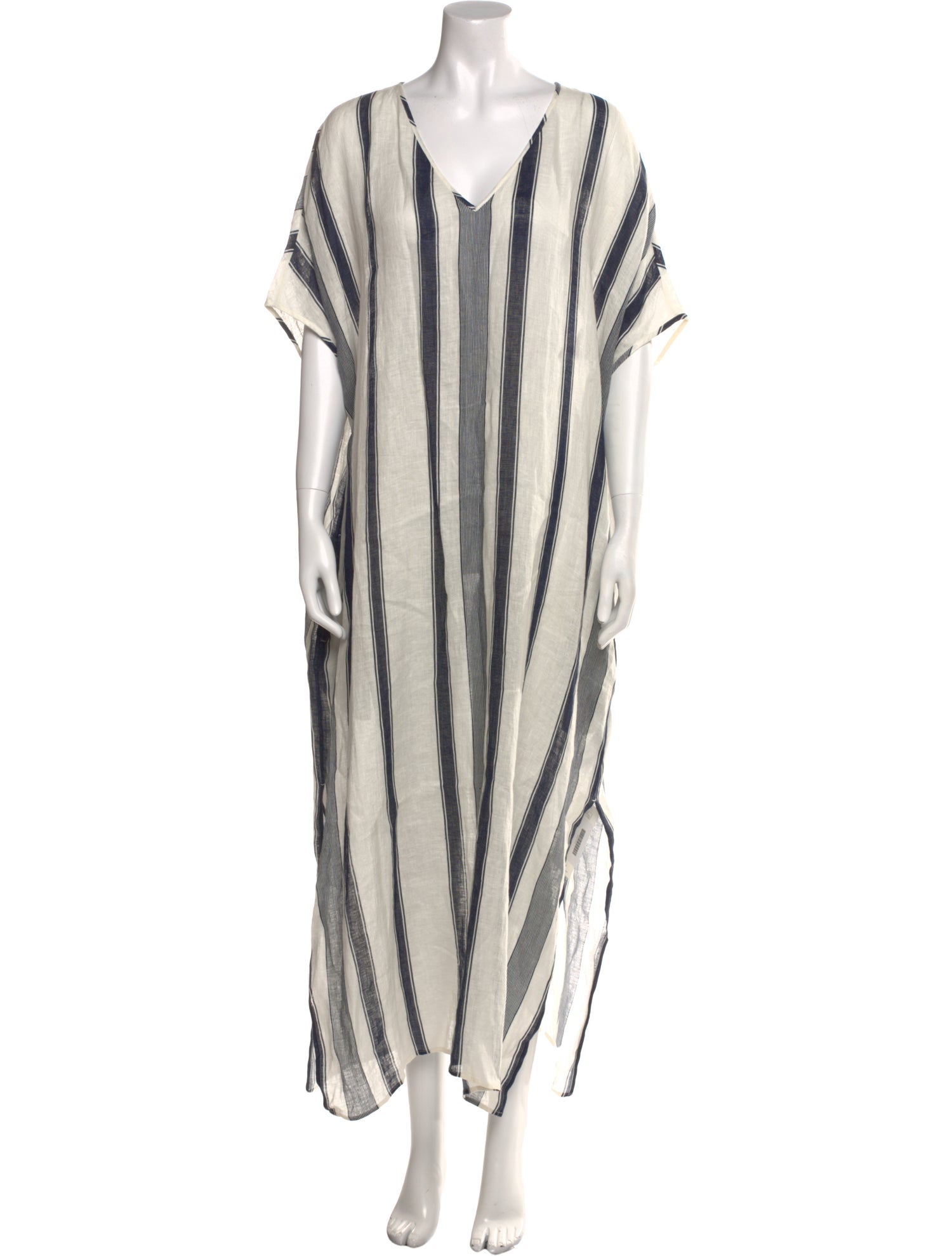 Tory Burch Linen Long Dress - Neutrals Dresses, Clothing - WTO771618 ...