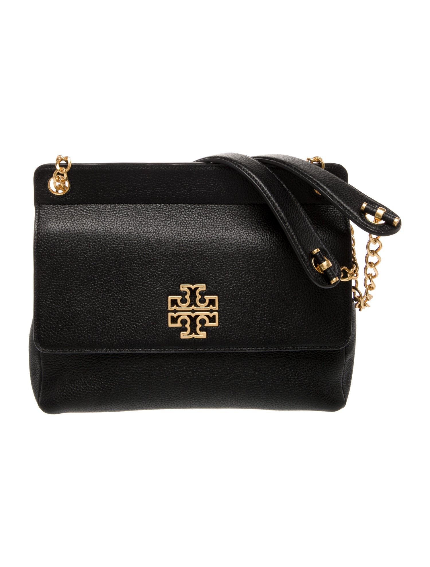 Tory Burch Signature Shoulder Bag - Black Shoulder Bags, Handbags ...