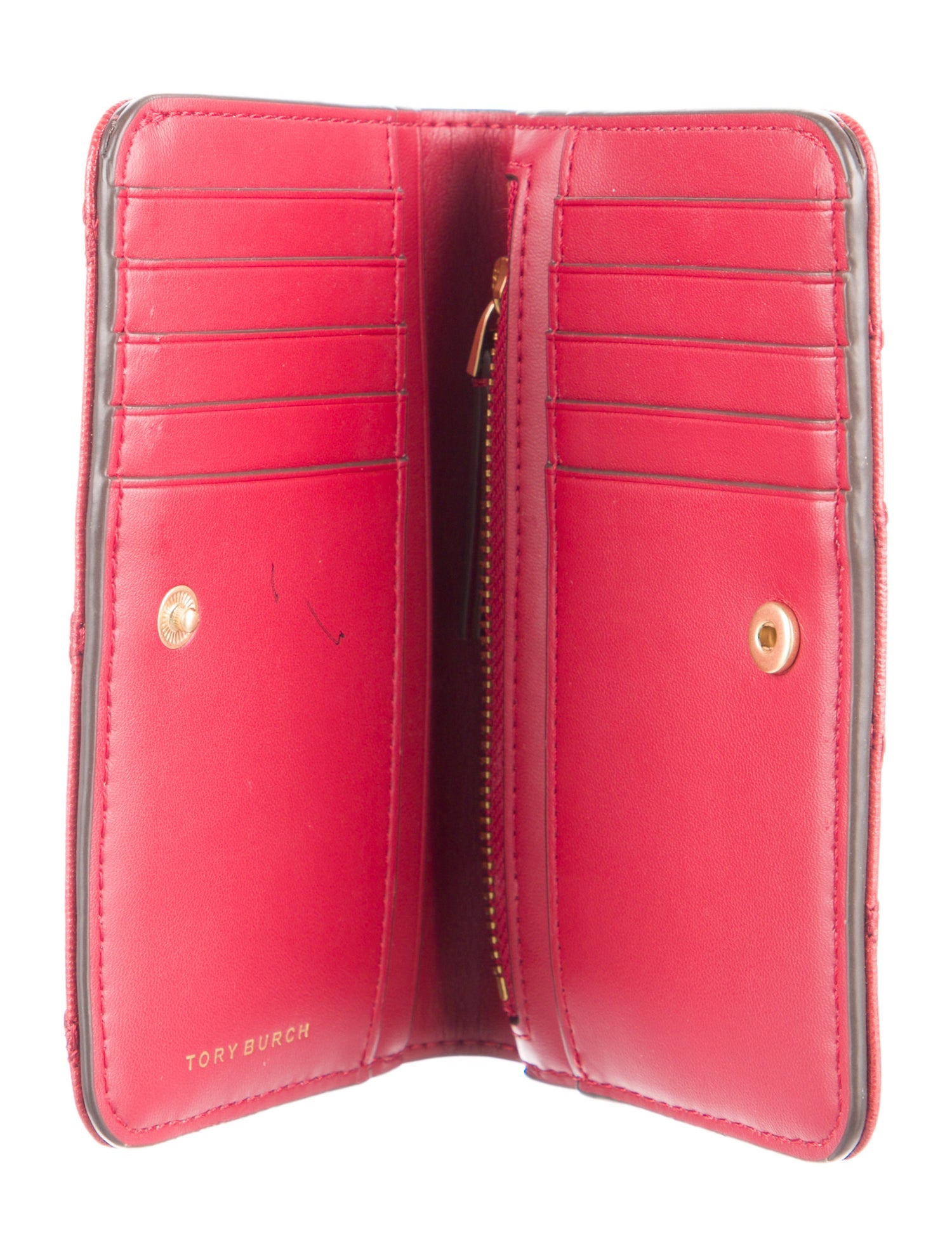 Tory Burch Leather Wallet - Red Wallets, Accessories - WTO793182 | The ...