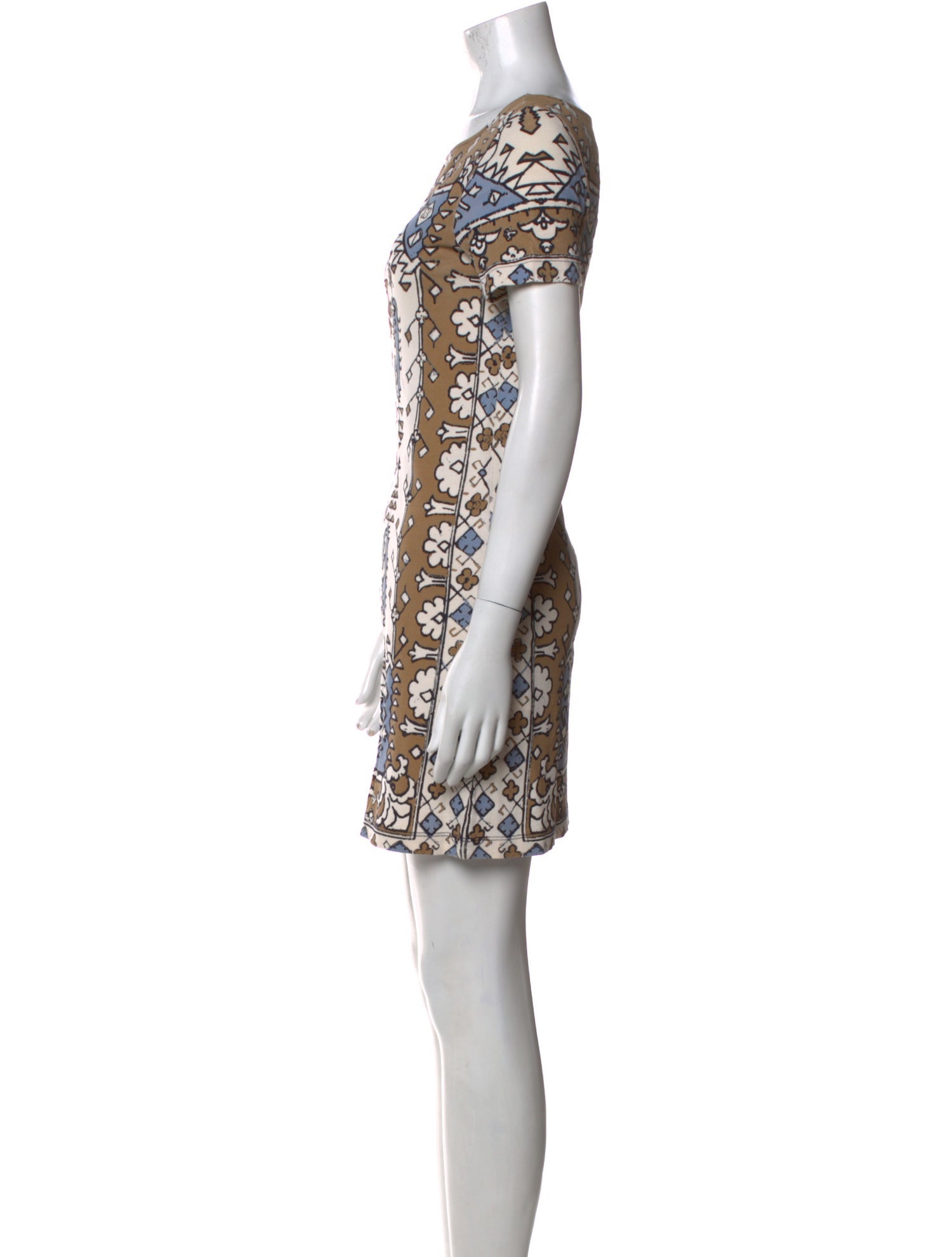 Tory Burch Printed Mini Dress - White Dresses, Clothing - WTO796633 ...