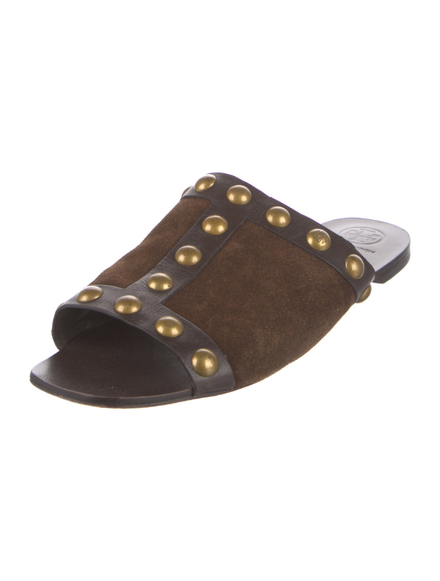 Giuseppe Zanotti Satin Crystal Embellishments Slides - Black Sandals ...