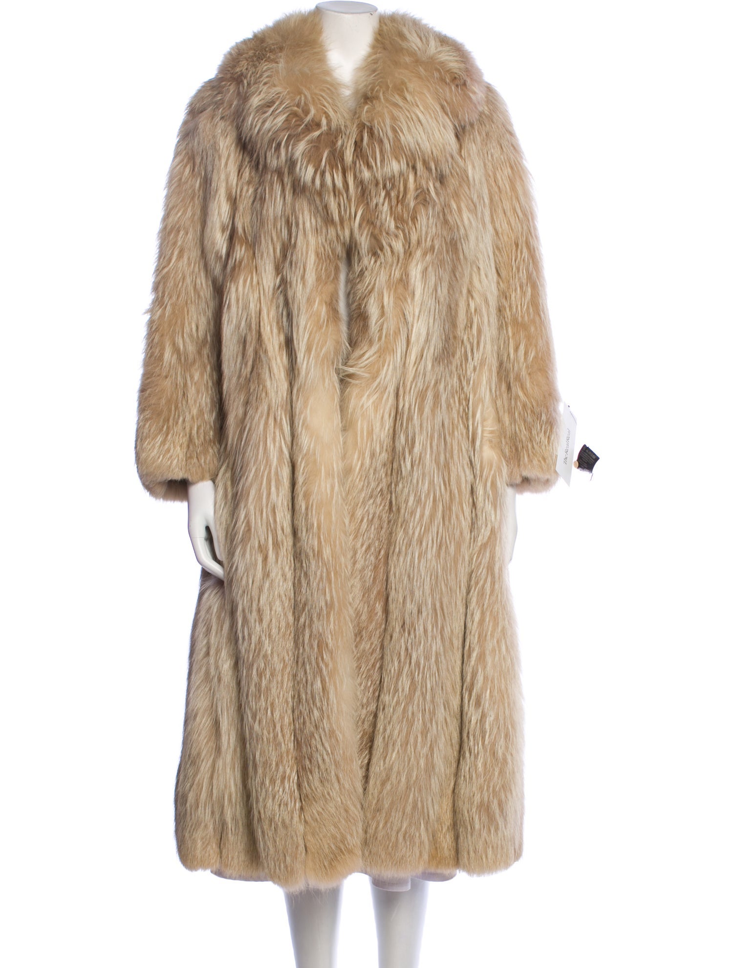 Thomas E. McElroy Animal Print Fur Coat - Neutrals Coats, Clothing ...