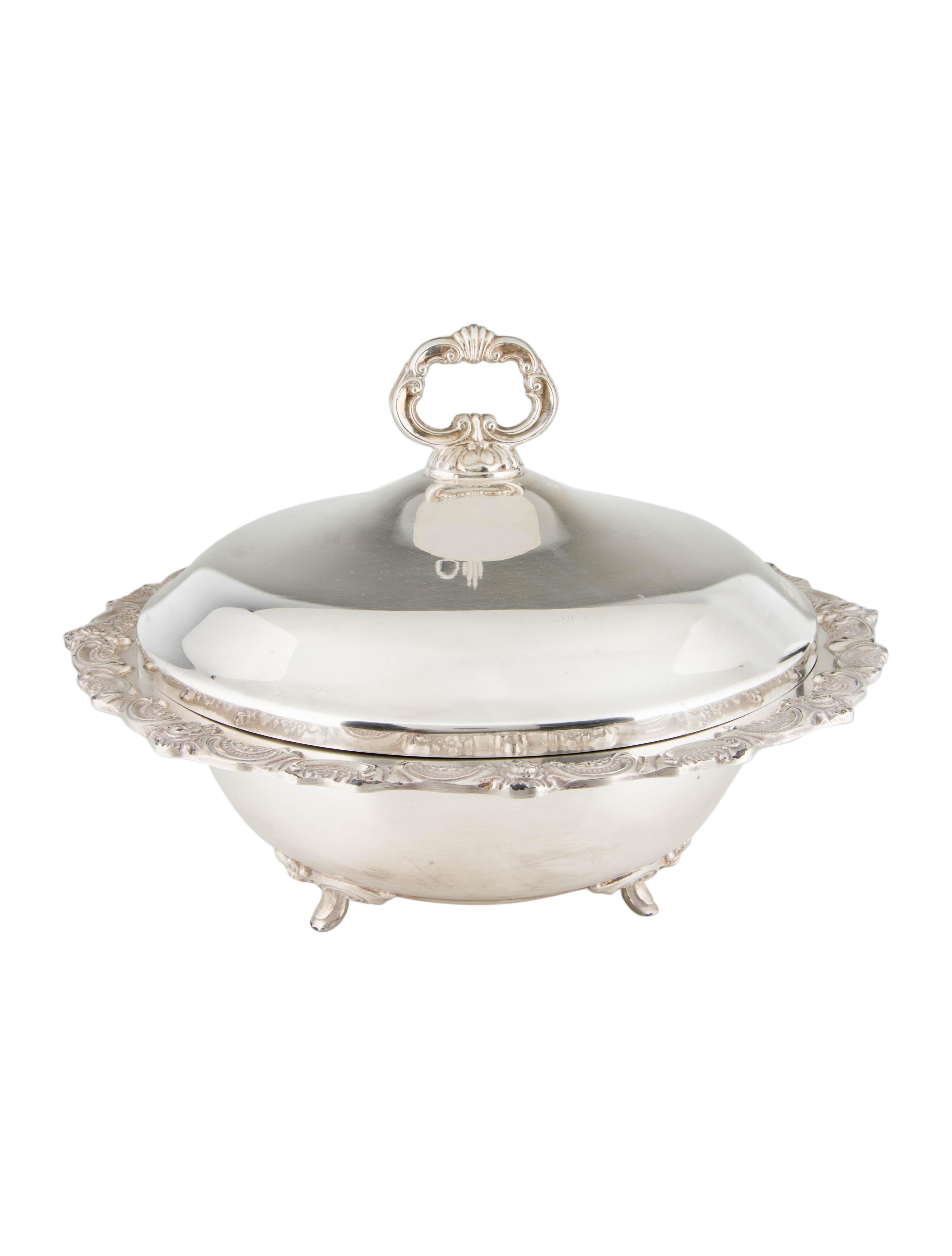 Towle Silverplate Covered Tureen - Silver Serveware, Tabletop & Kitchen ...