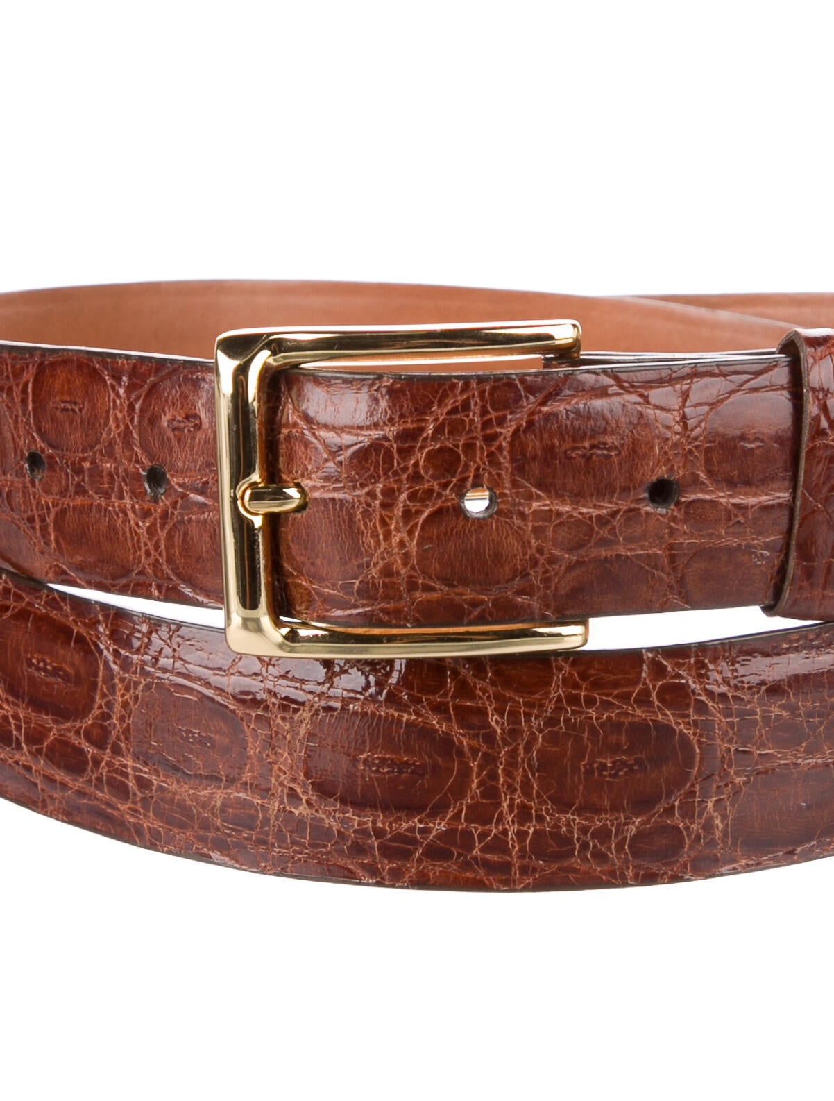 Trafalgar Crocodile Belt - Belts, Accessories | The RealReal