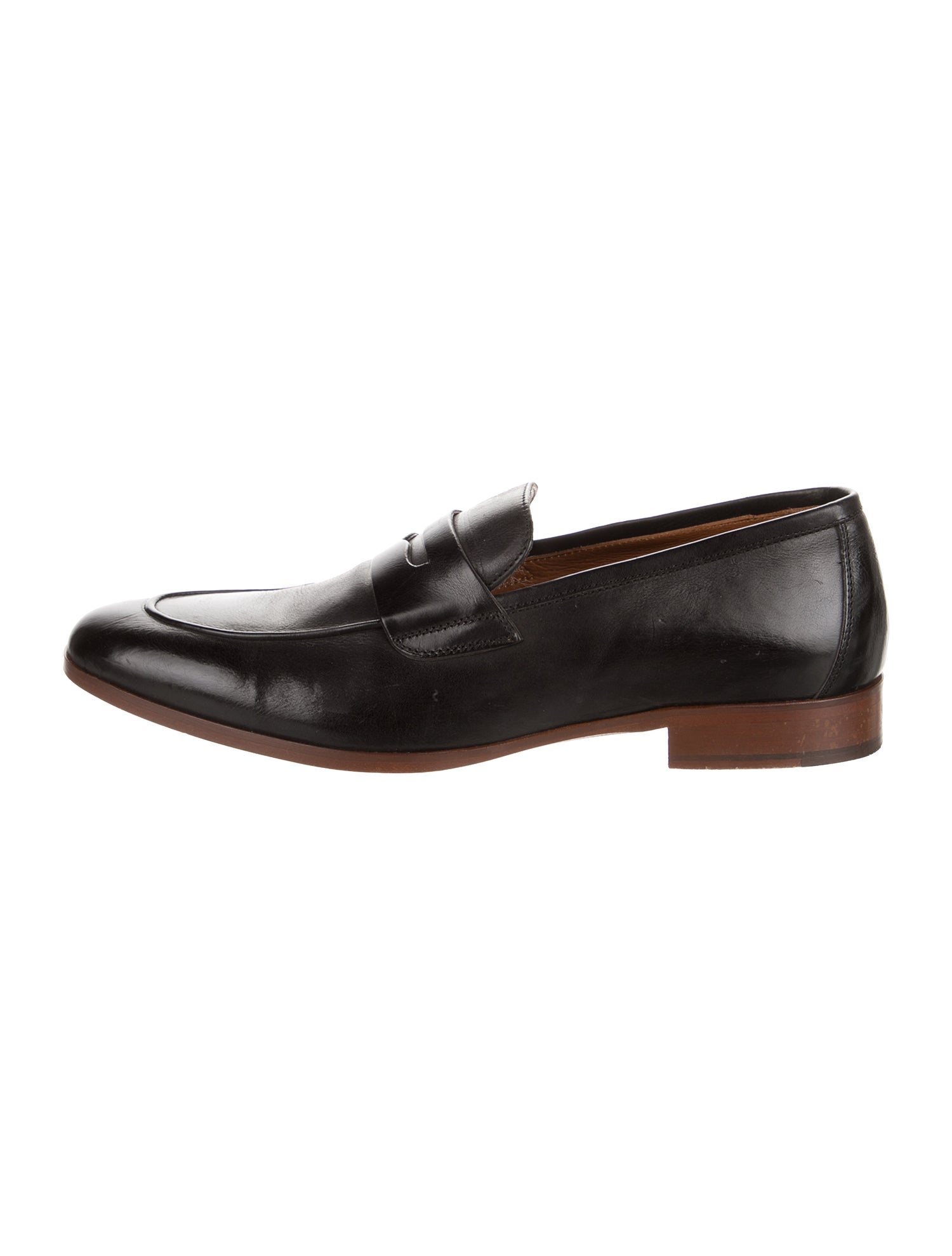 Trask Leather Loafers - Black Loafers, Shoes - WTRAS20217 | The RealReal