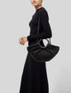 Transience Leather Trim Nylon Handle Bag - Black Handle Bags, Handbags ...