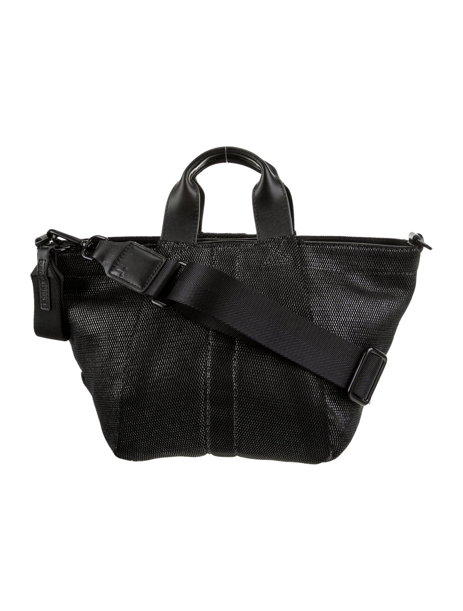 Transience Mesh Top Handle Bag - Black Handle Bags, Handbags ...