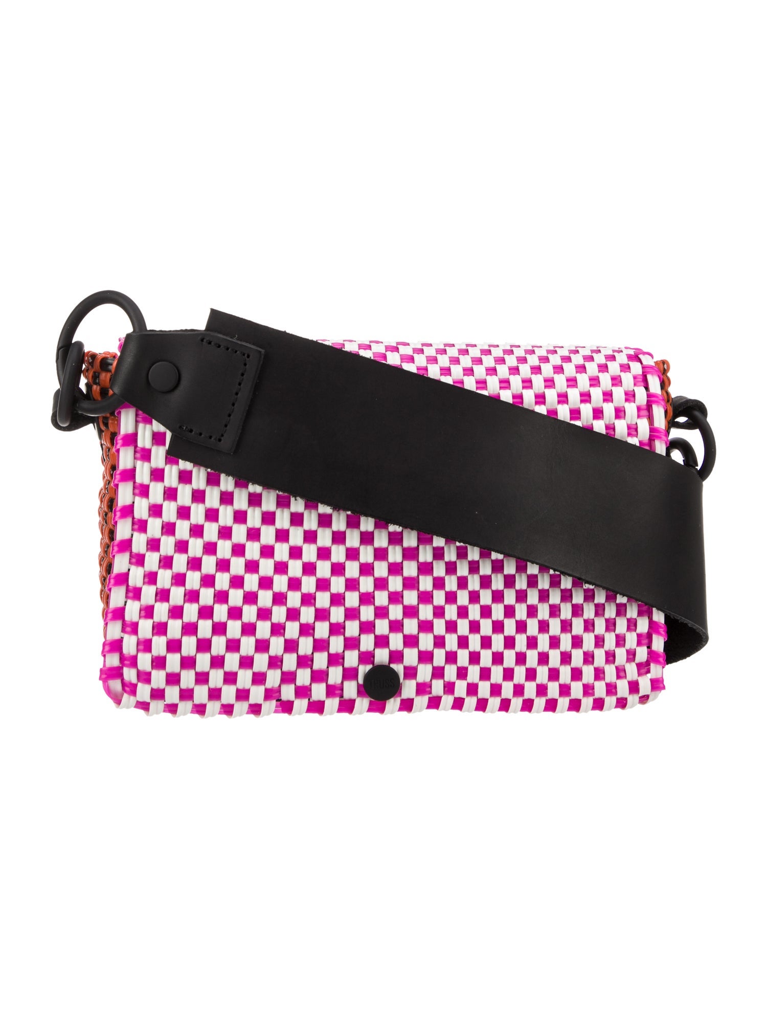 Truss Plastic Crossbody Bag - Pink Crossbody Bags, Handbags ...