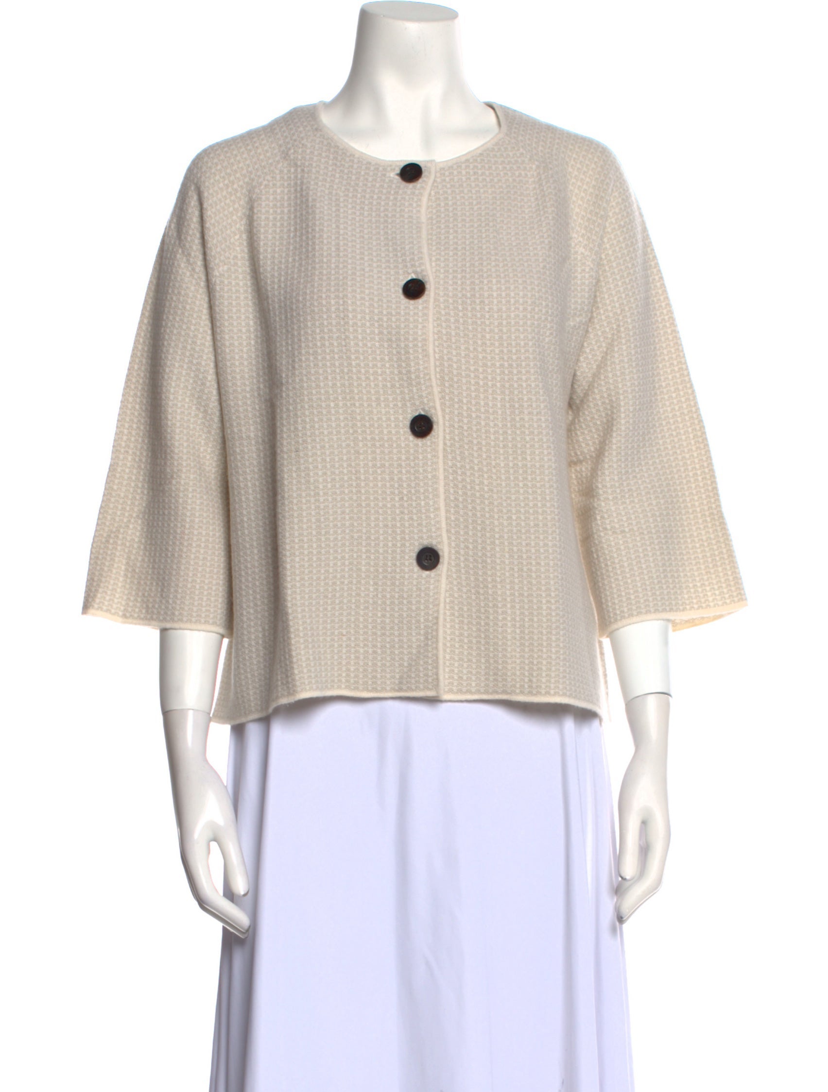 TSE Cashmere Crew Neck Sweater - Neutrals Knitwear, Clothing - WTS30850 ...