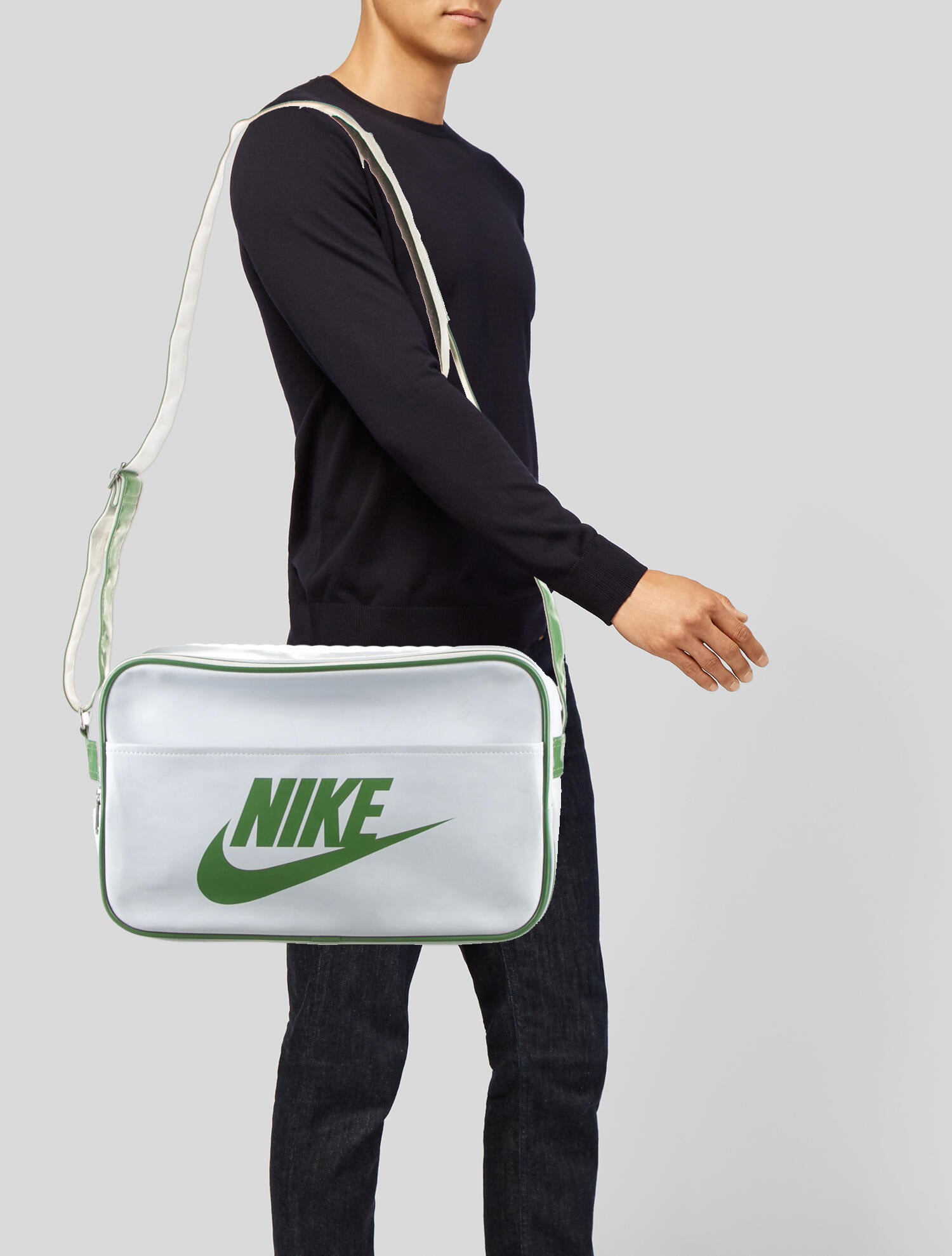 Nike Logo Weekender Bag - White Weekenders, Bags - WU2100842 | The RealReal