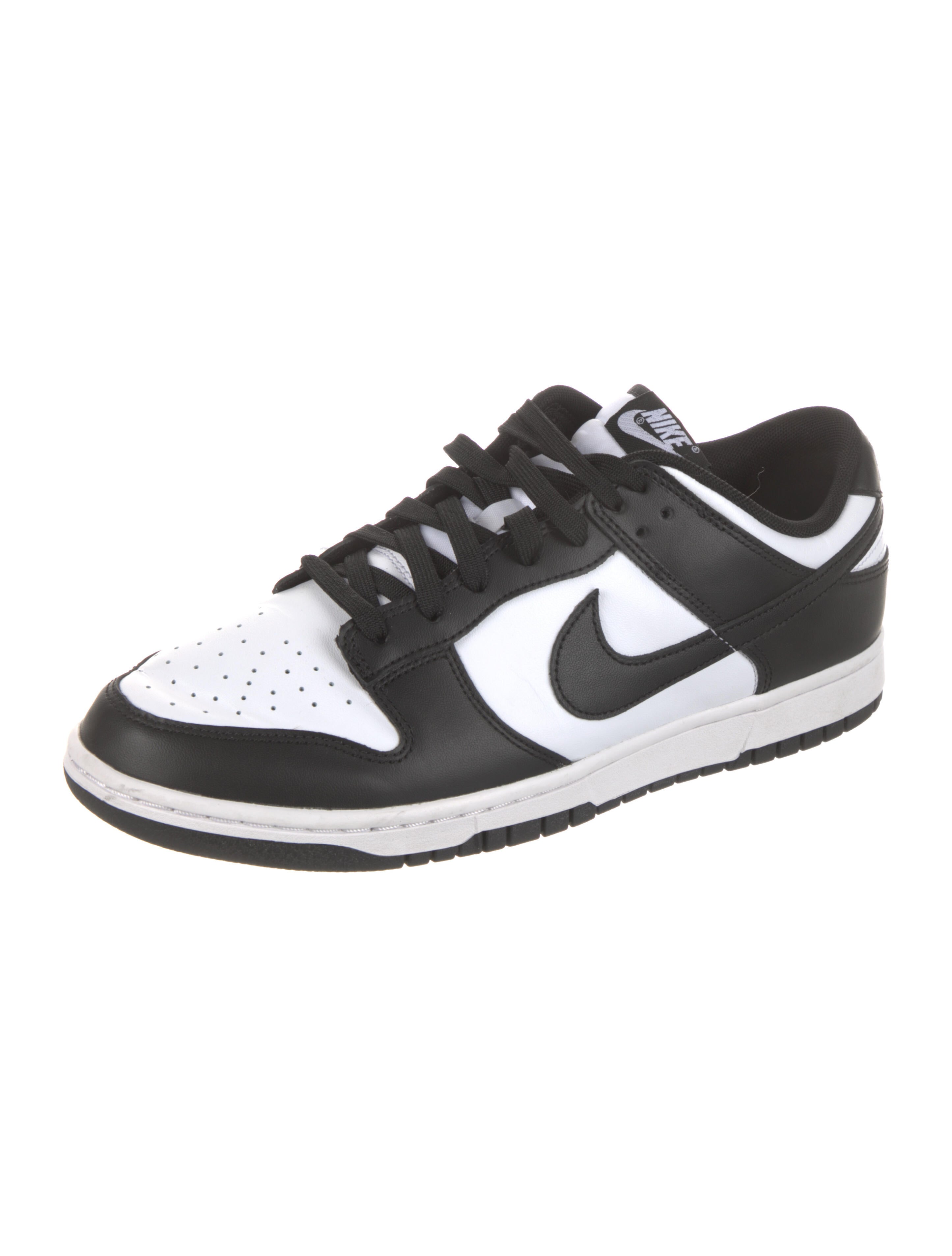 Nike Dunk Low 'Panda' Sneakers - Black Sneakers, Shoes - WU2145132 ...