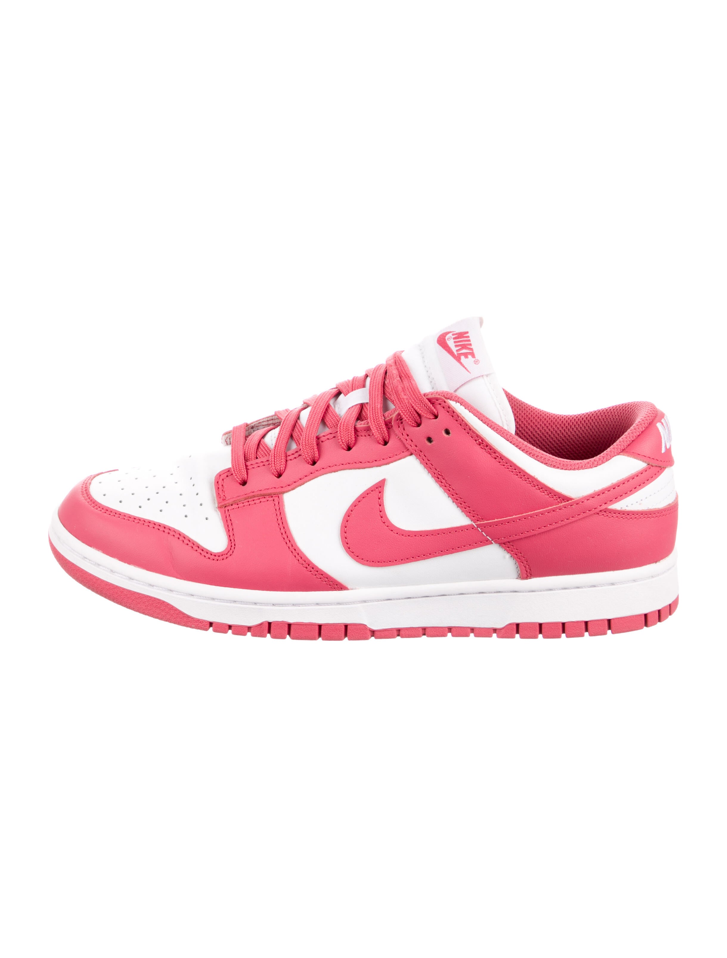 Nike Dunk Low 'Archeo Pink' Athletic Sneakers - Pink Sneakers, Shoes ...