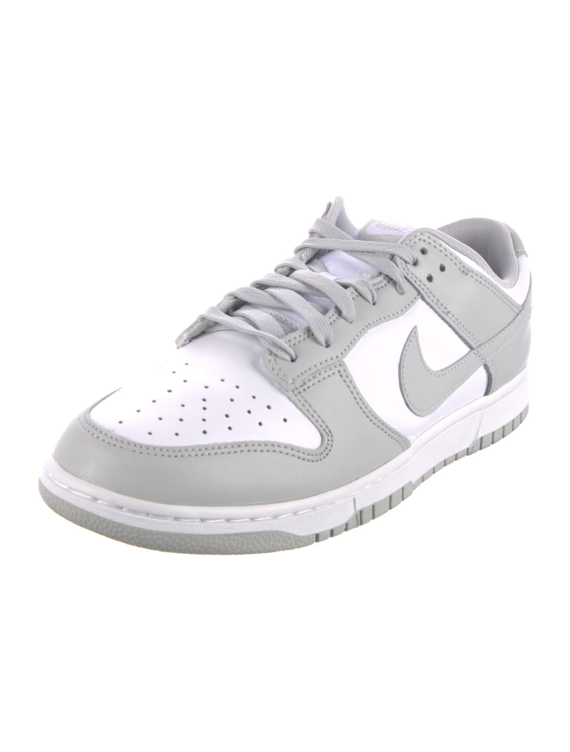 Nike Dunk Low Grey Fog Sneakers - Grey Sneakers, Shoes - WU2153457 ...