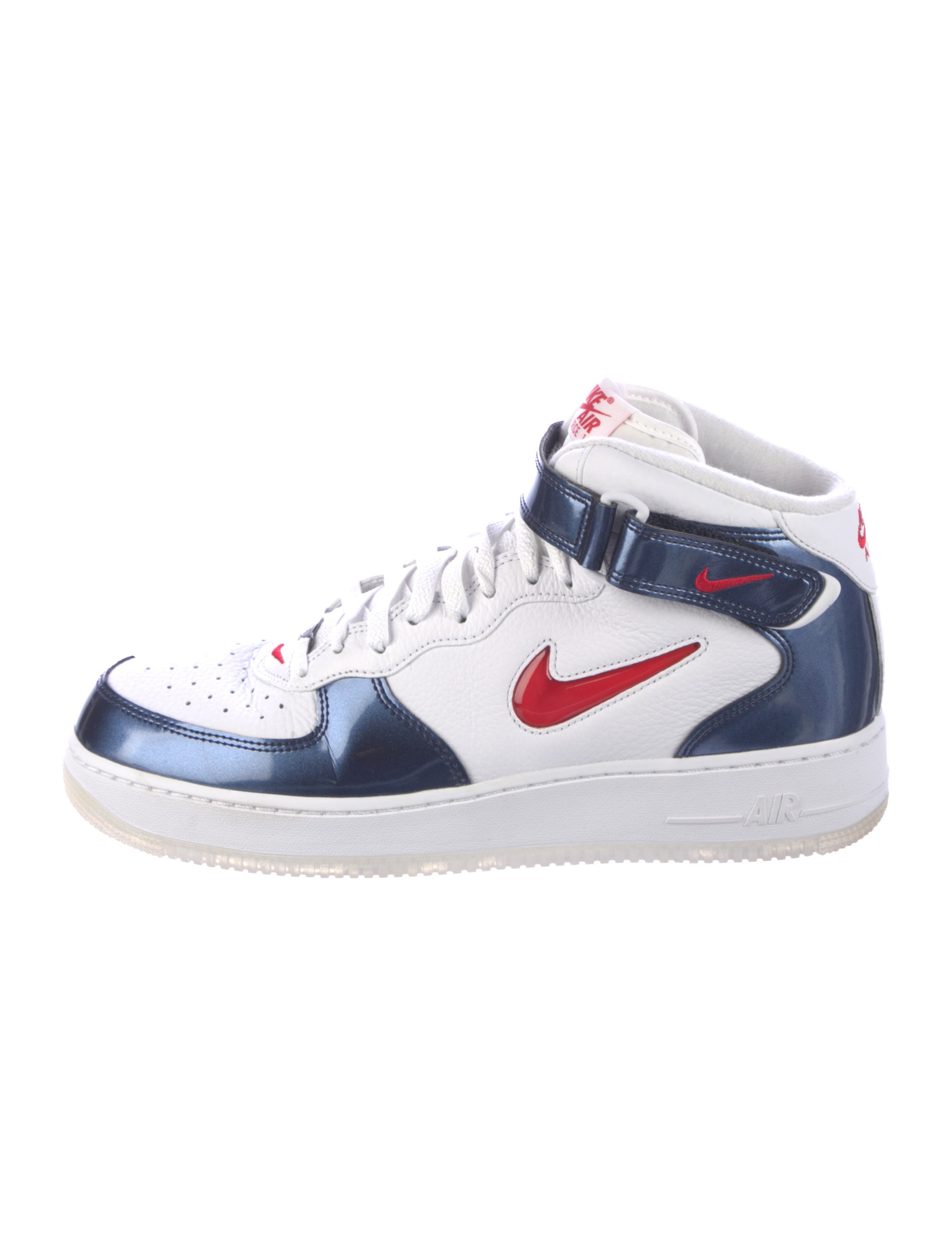 Nike Air Force 1 Mid QS Independence Day Sneakers - Blue Sneakers ...