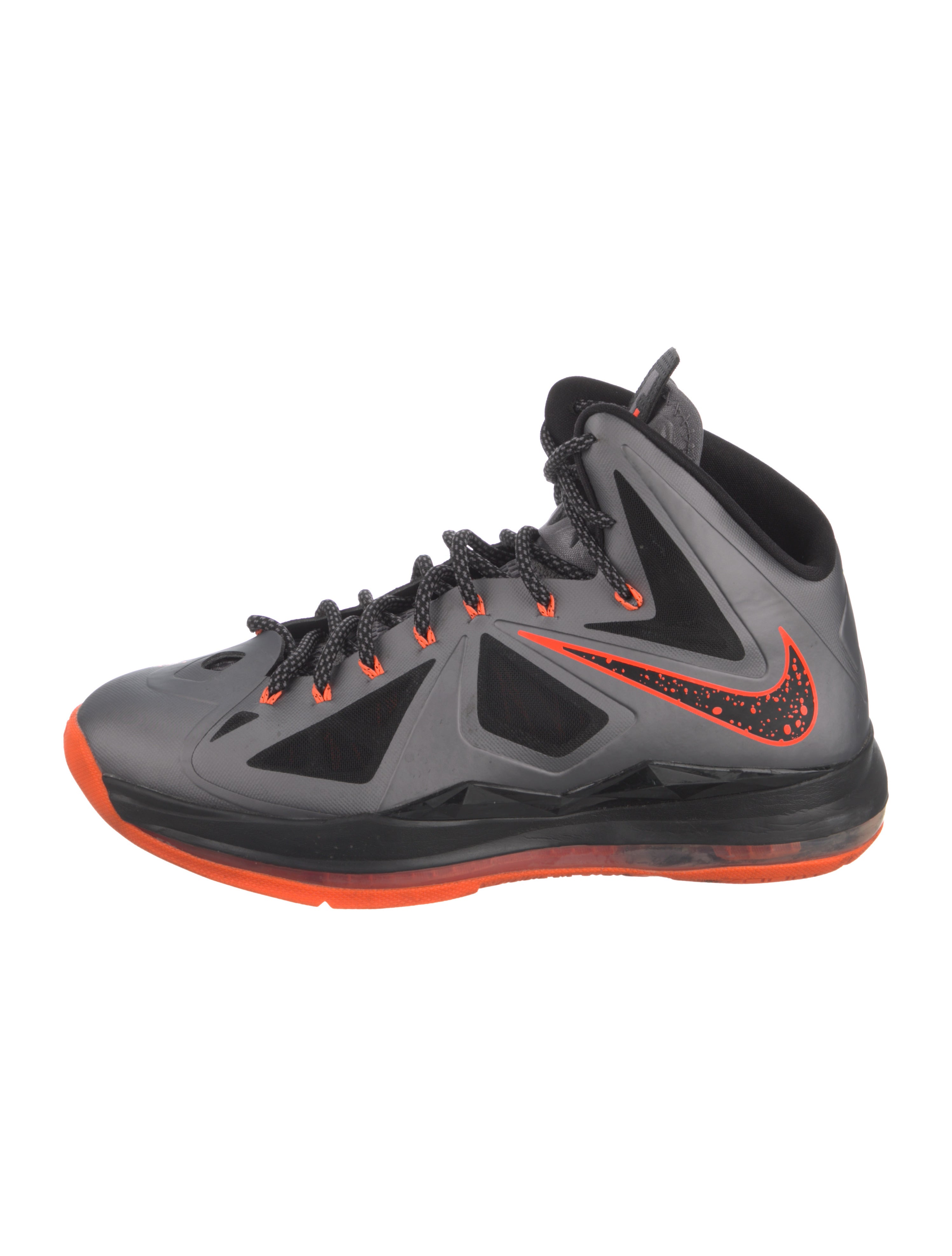 Nike LeBron X Lava Sneakers - Grey Sneakers, Shoes - WU2157259 | The ...