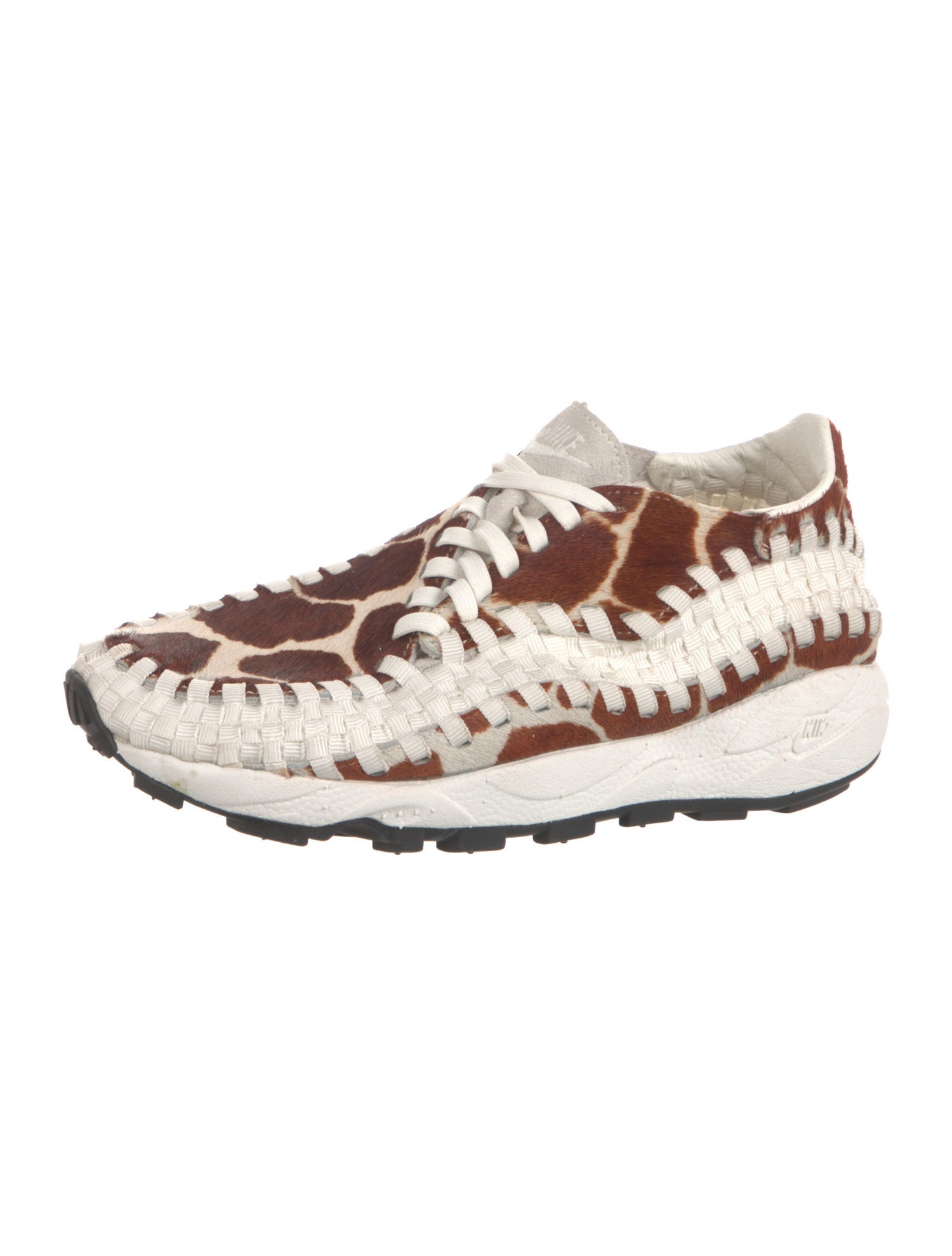 Nike Ponyhair Colorblock Pattern Sneakers - White Sneakers, Shoes ...