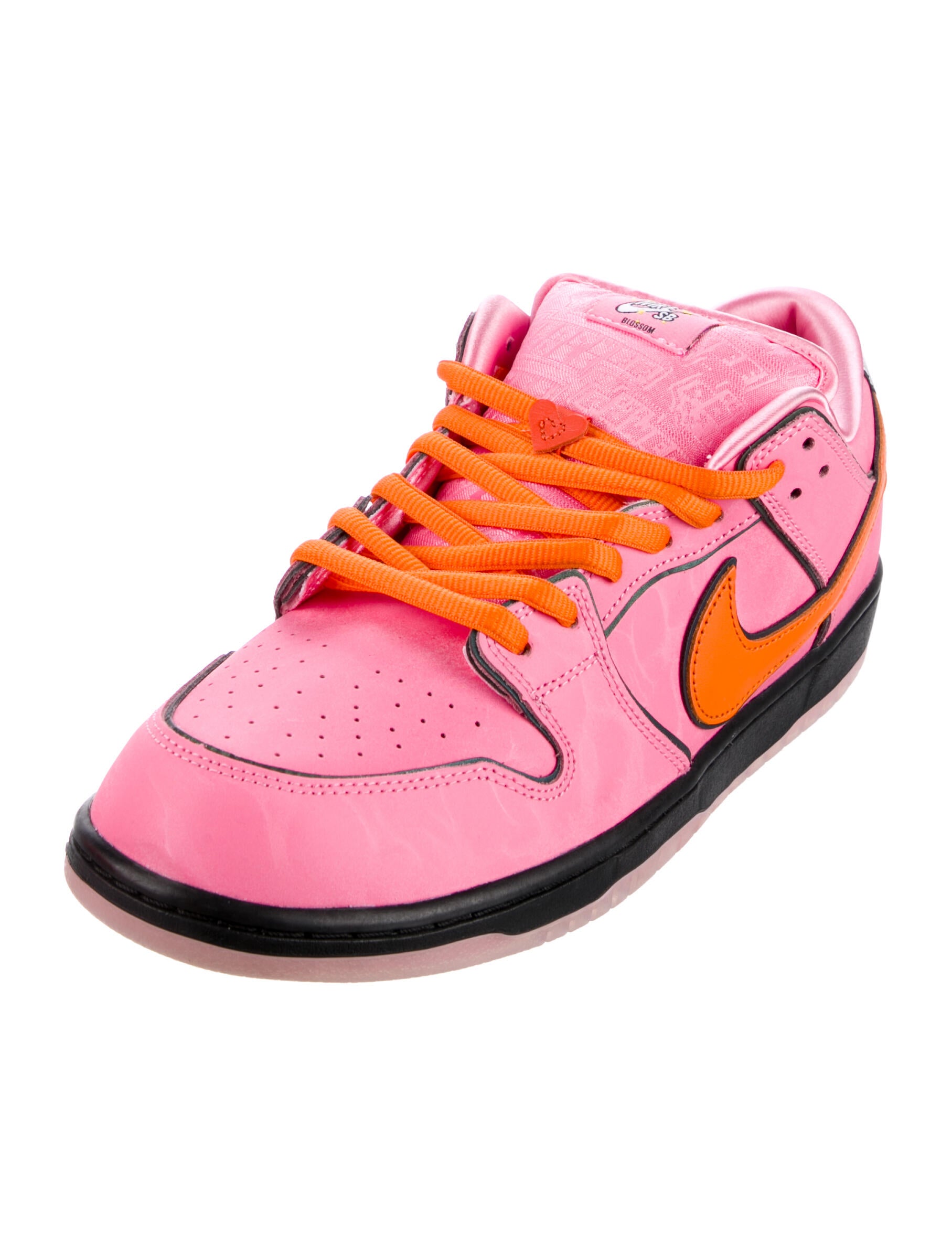 Nike SB Dunk Low The Powerpuff Girls 'Blossom' Sneakers - Pink Sneakers ...