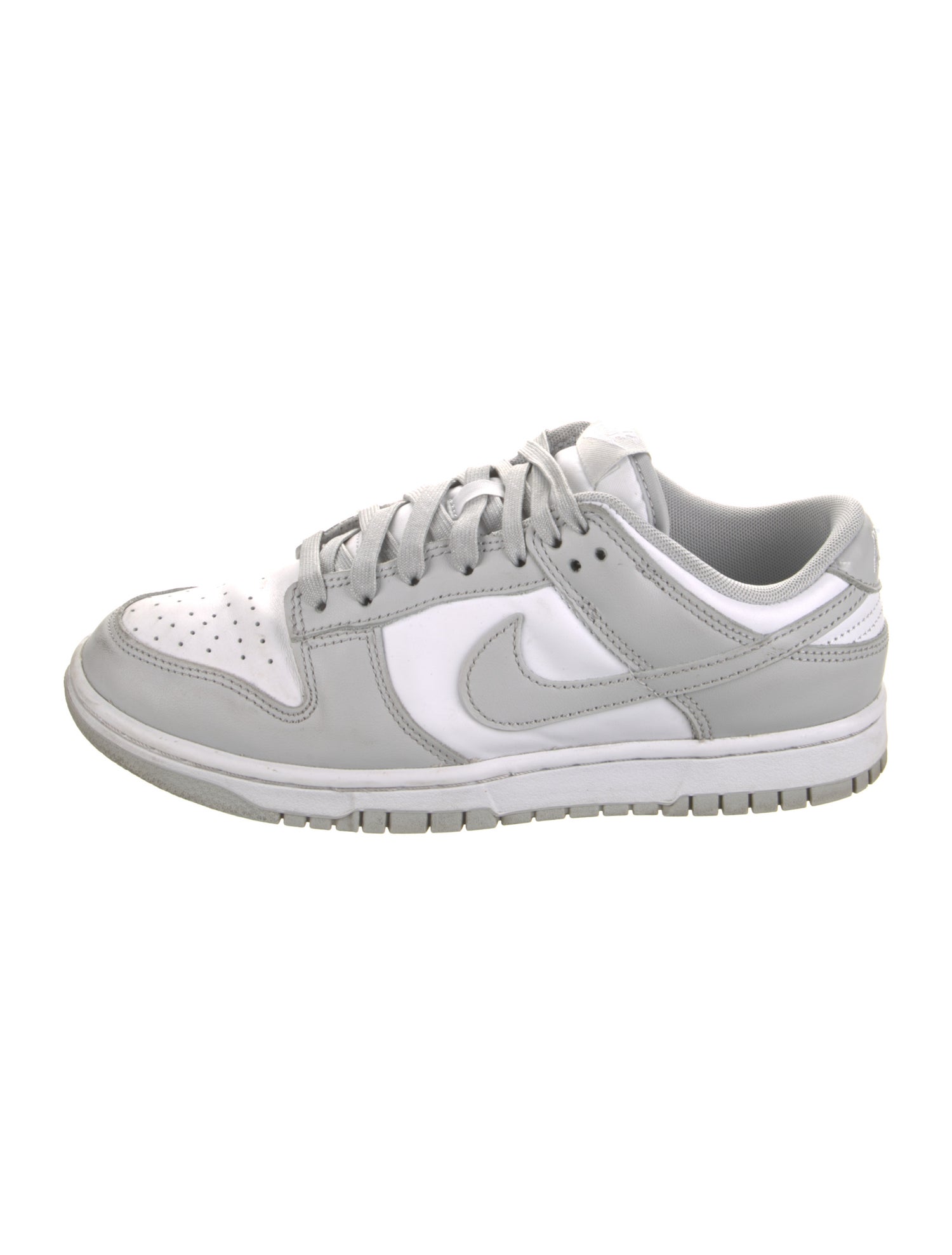 Nike Leather Sneakers - Grey Sneakers, Shoes - WU2183287 | The RealReal
