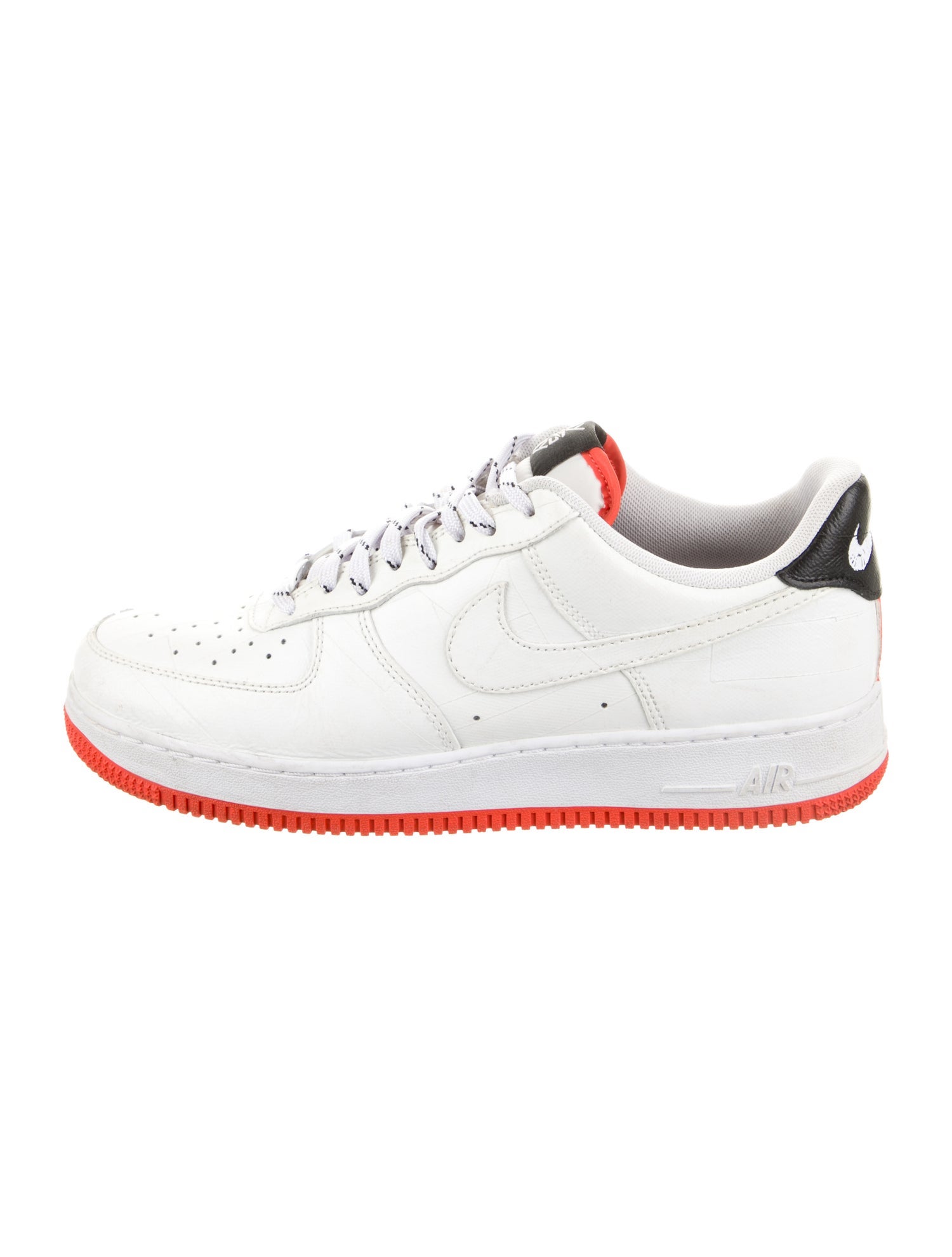 Nike Leather Colorblock Pattern Sneakers - White Sneakers, Shoes ...