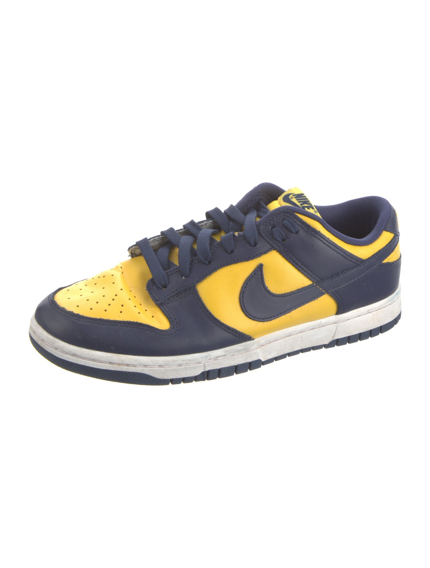 Nike Dunk Low 'Michigan' (2021) Sneakers - Yellow Sneakers, Shoes ...