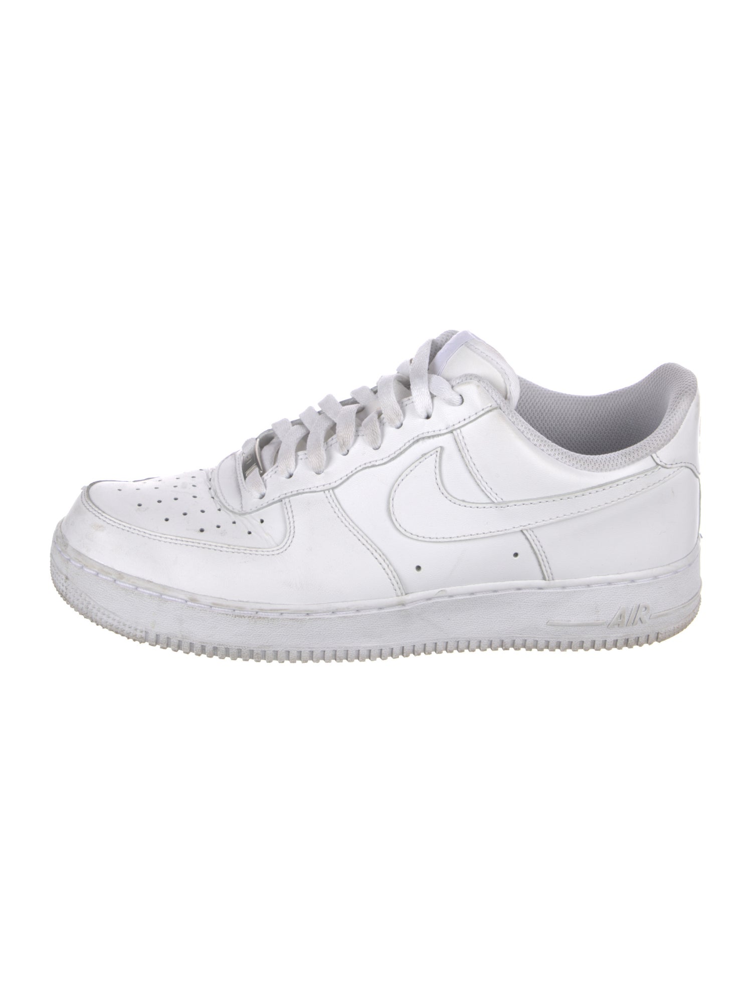 Nike Leather Sneakers - White Sneakers, Shoes - WU2200490 | The RealReal