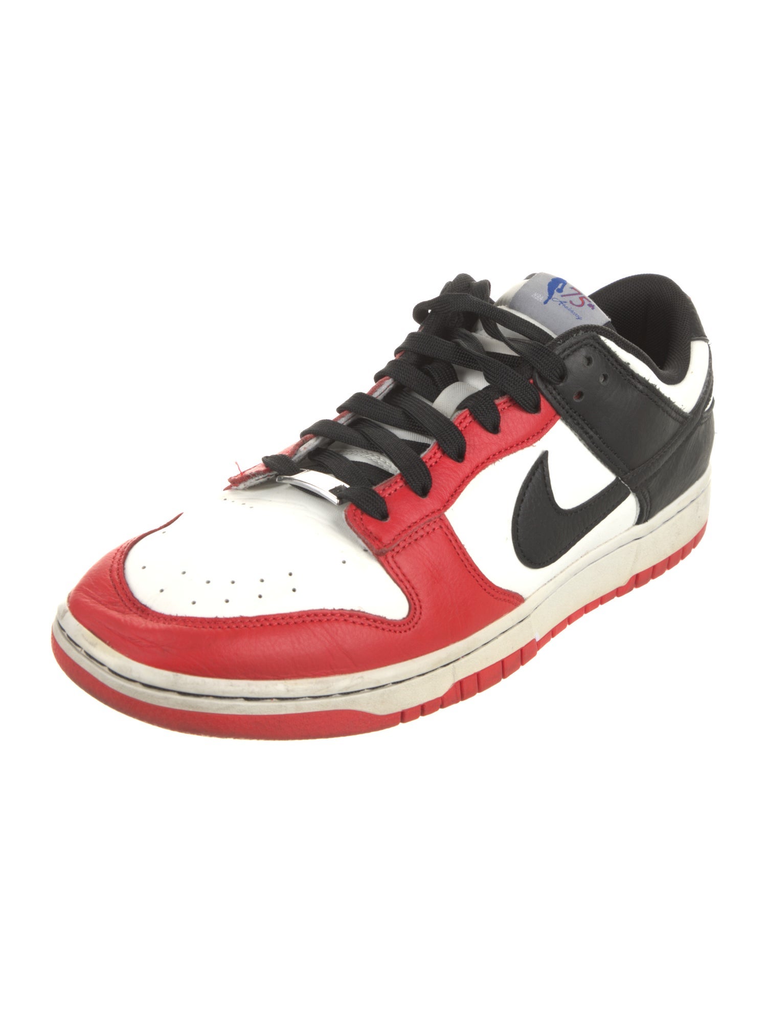 A Bathing Ape Leather Colorblock Pattern Sneakers - Gold Sneakers ...