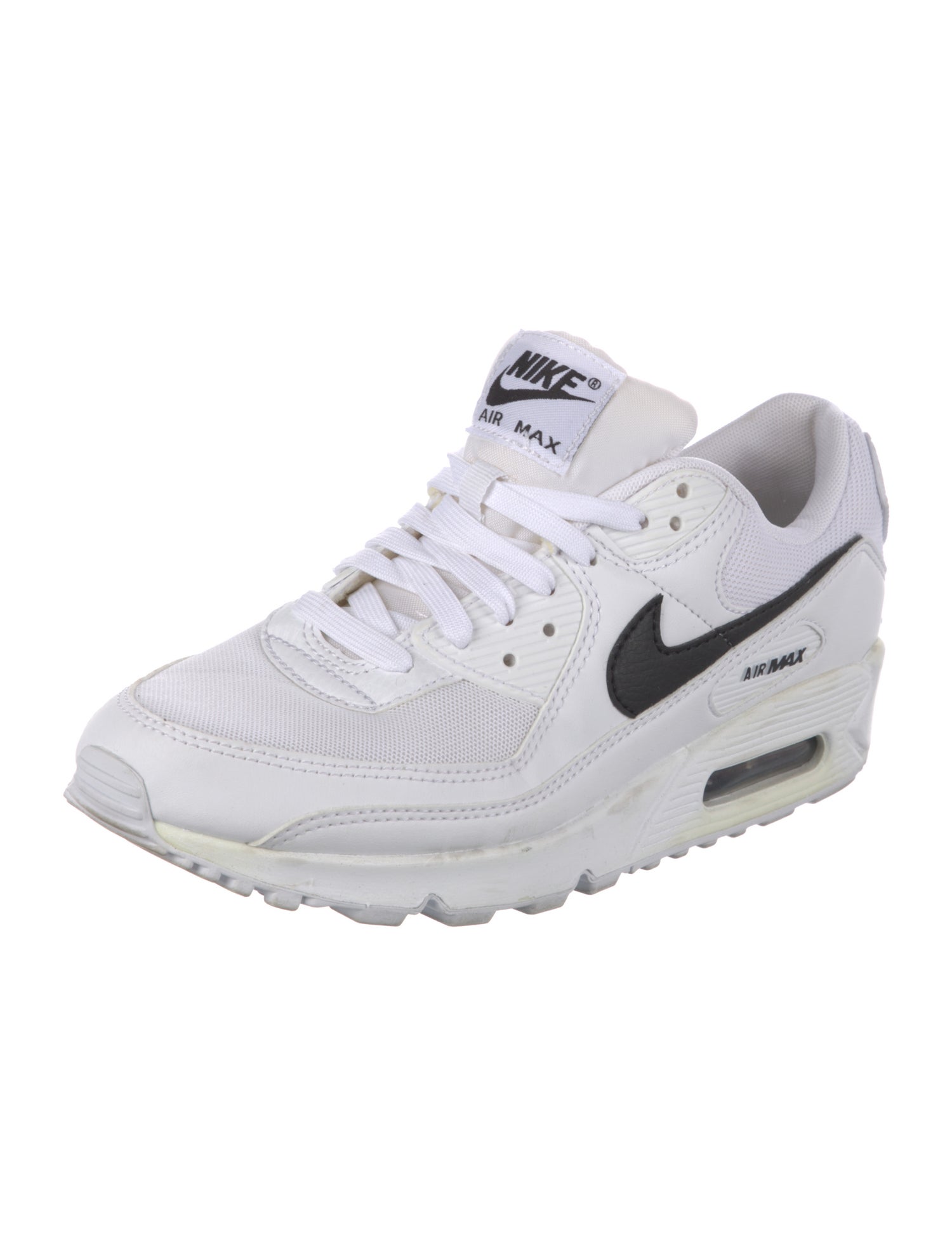 Nike Leather Colorblock Pattern Sneakers - White Sneakers, Shoes ...