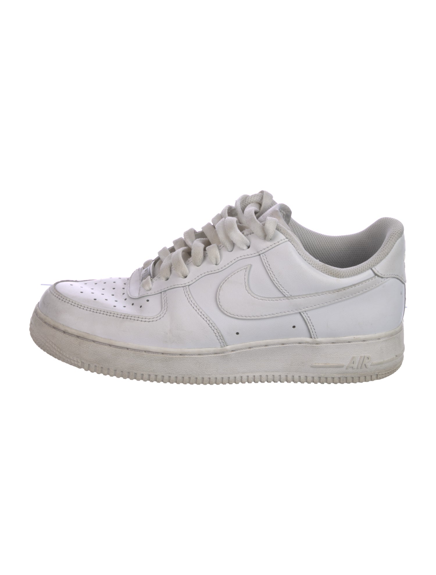 Nike Leather Sneakers - White Sneakers, Shoes - WU2207512 | The RealReal