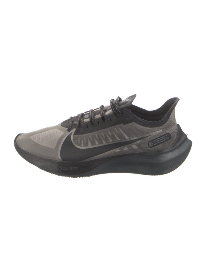 Nike Mesh Printed Athletic Sneakers - Black Sneakers, Shoes - WU2221994 ...