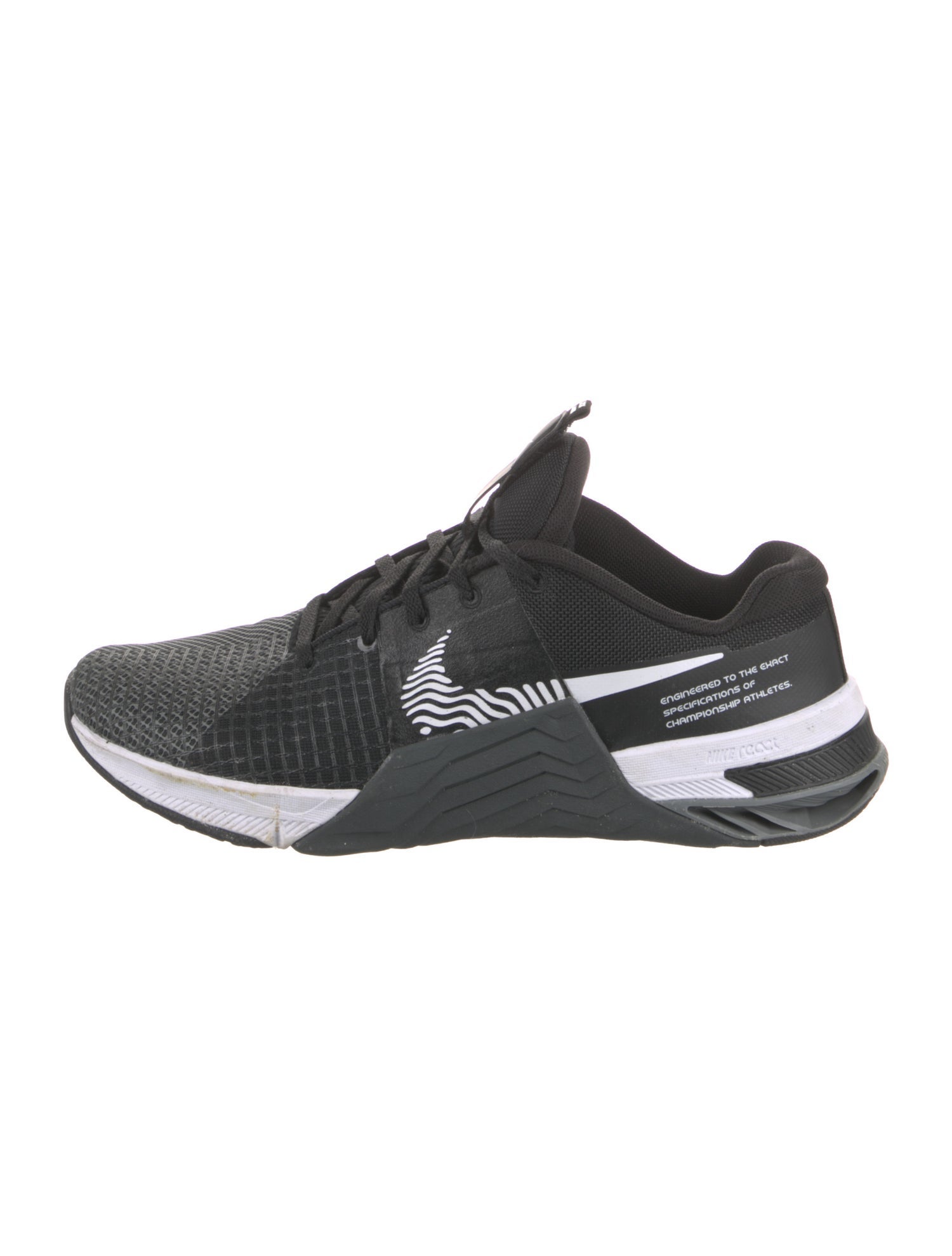Nike Mesh Printed Athletic Sneakers - Black Sneakers, Shoes - WU2222235 ...