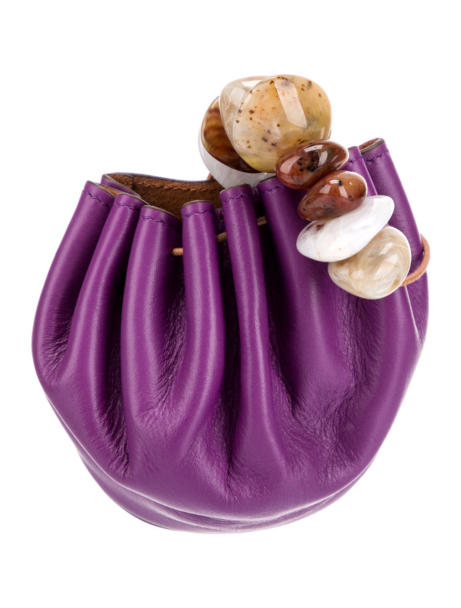 Ulla Johnson Leather Mini Bag - Purple Mini Bags, Handbags - WUL155036 | The RealReal
