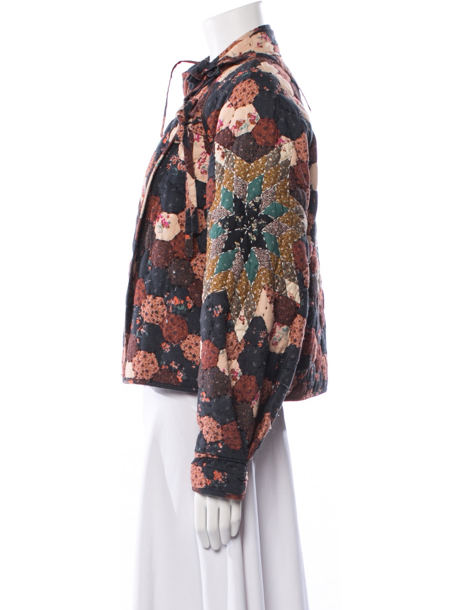 Ulla Johnson Printed Bomber Jacket w/ Tags - Blue Jackets, Clothing - WUL228195 | The RealReal