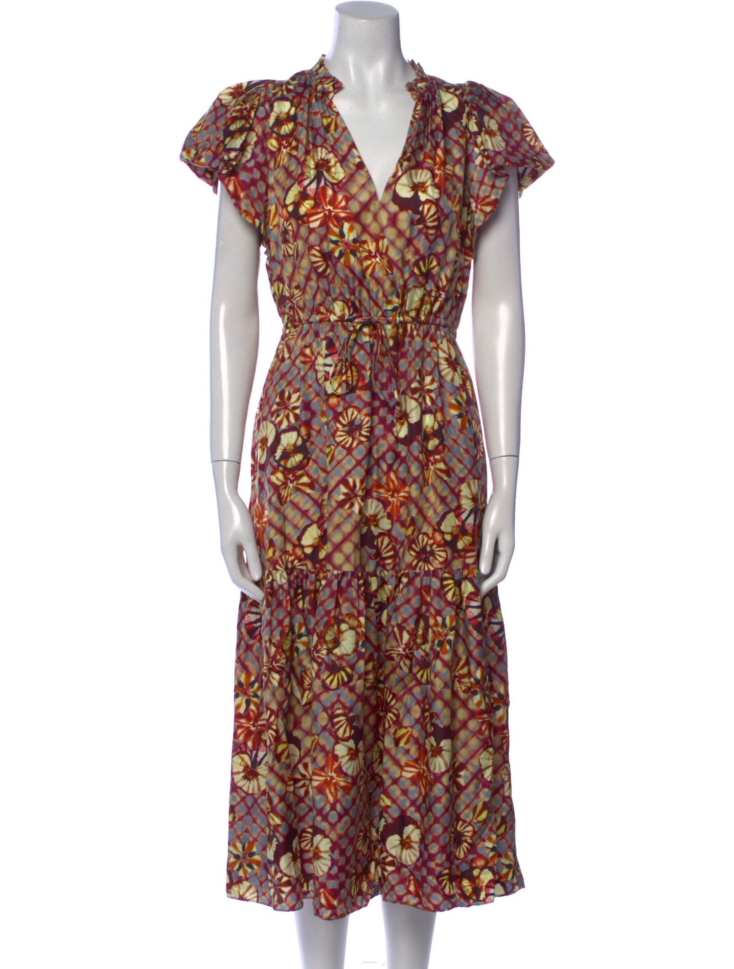 Ulla Johnson Silk Long Dress - Green Dresses, Clothing - WUL252121 ...