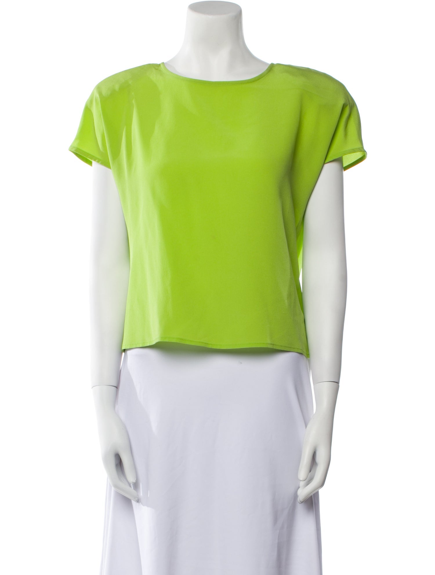 Ungaro Paris Vintage Silk Top - Green Tops, Clothing - WUNPA23791 | The ...