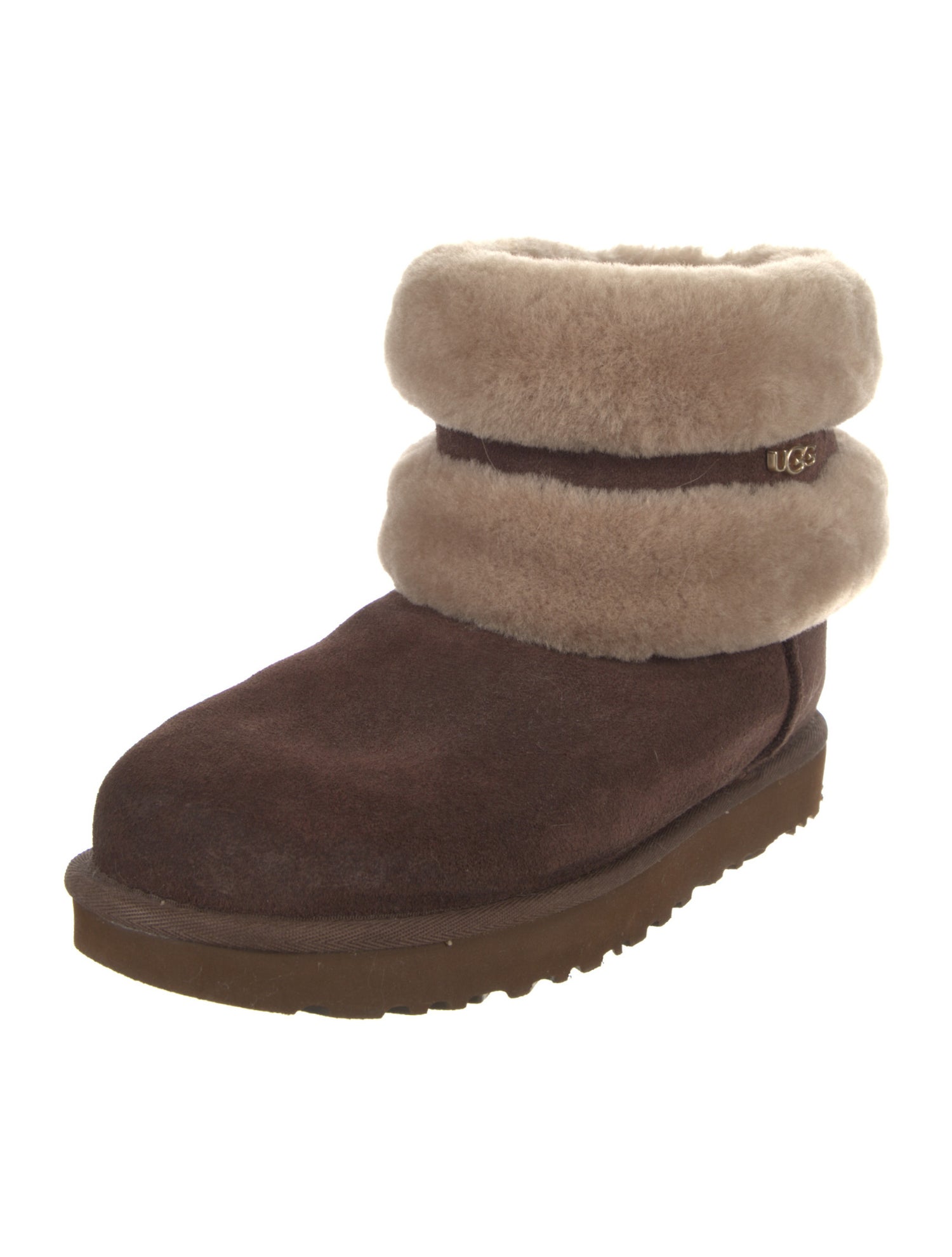 Chanel Shearling-Lined Boots - Brown Boots, Shoes - CHA92736 | The RealReal