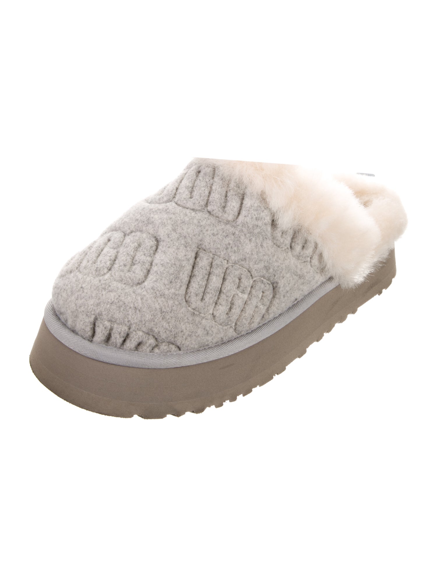 UGG Shearling Printed Mules - Neutrals Flats, Shoes - WUUGG105777 | The ...