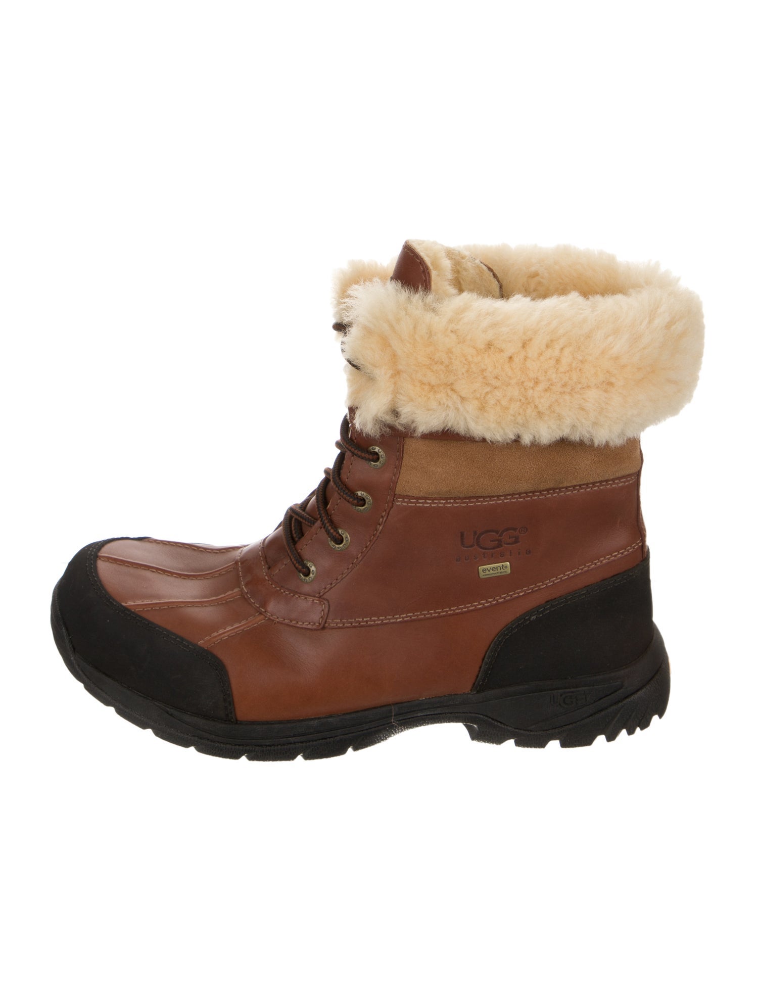 UGG Butte Leather Hiking Boots - Brown Boots, Shoes - WUUGG109227 | The ...