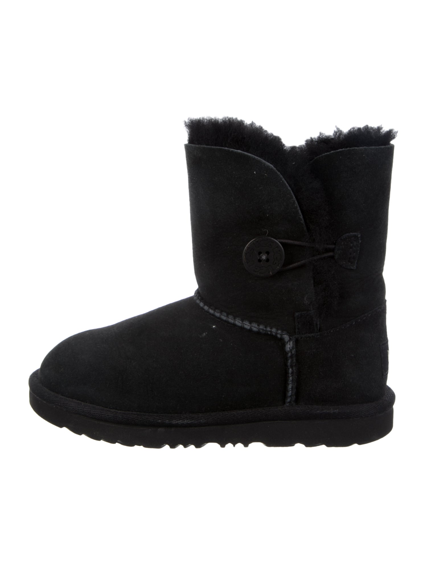 UGG Girls' Suede Boots - Black Sizes 2-6, Boys - WUUGG113214 | The RealReal