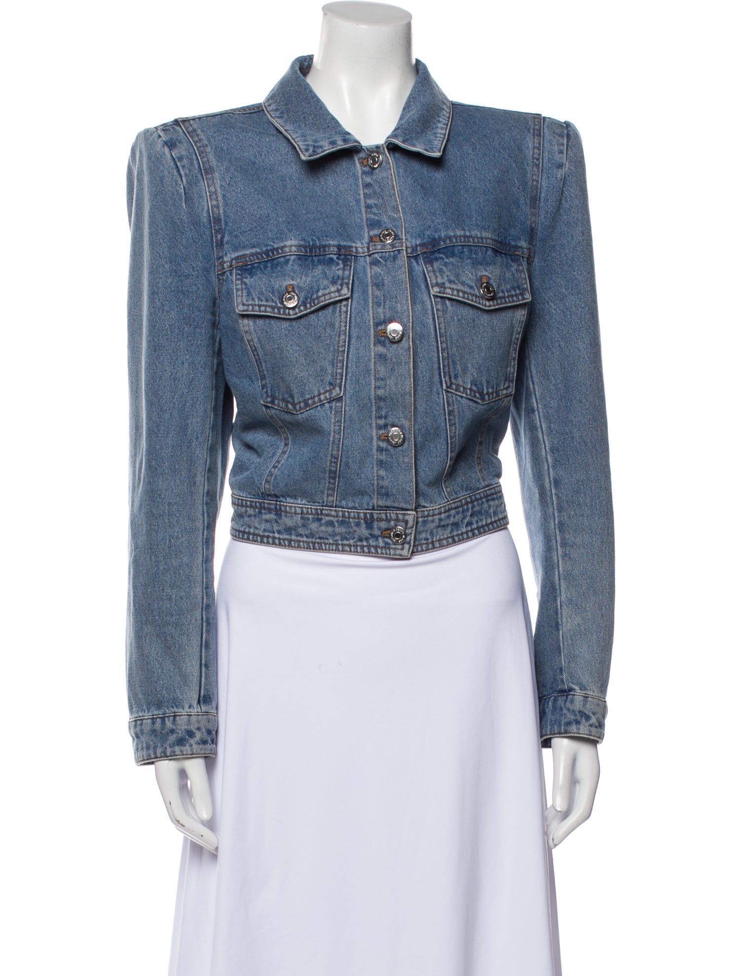 Veronica Beard Denim Jacket - Blue Jackets, Clothing - WV1213417 | The RealReal