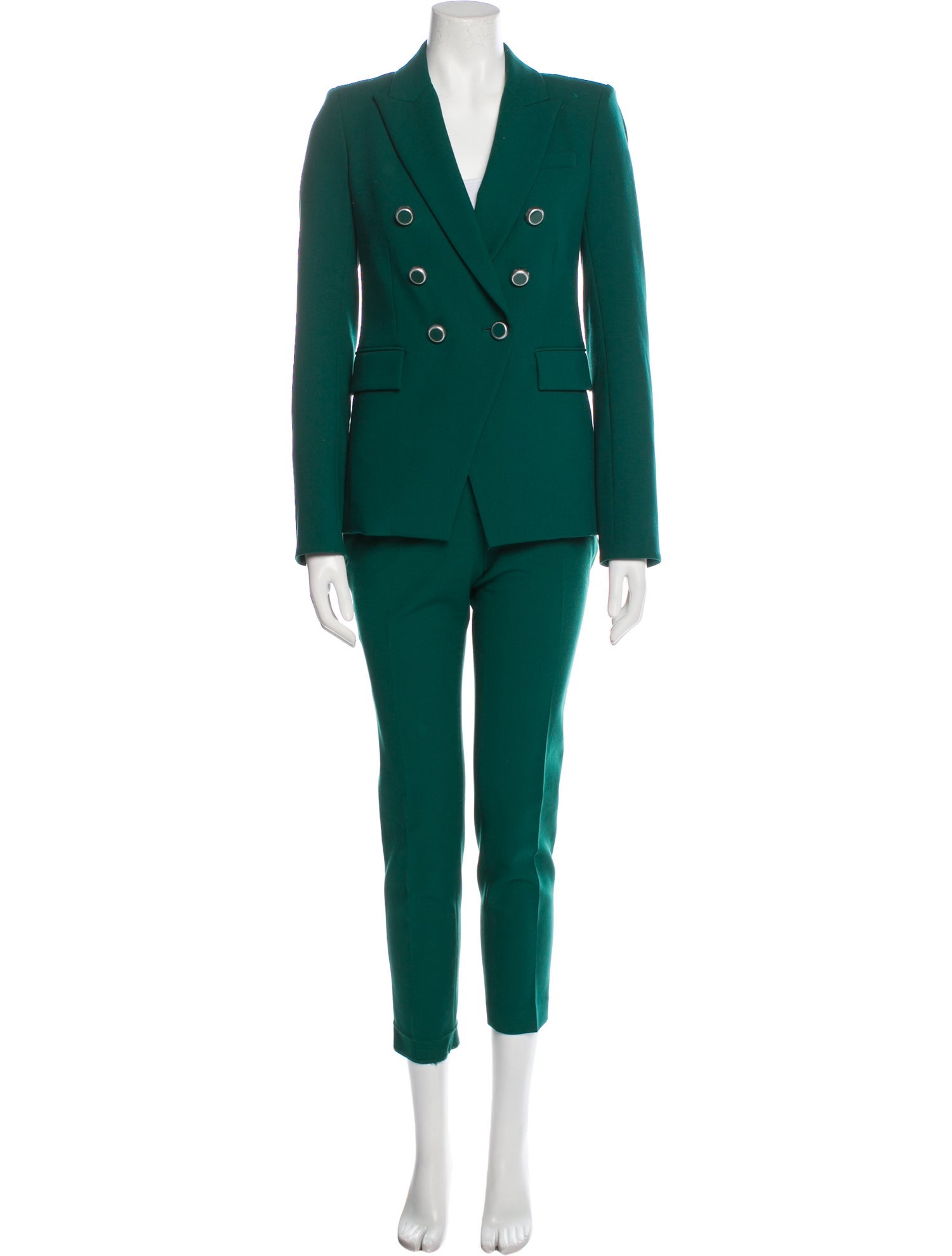 Veronica Beard Pantsuit - Green, 11.5" Rise Suits and Sets, Clothing ...