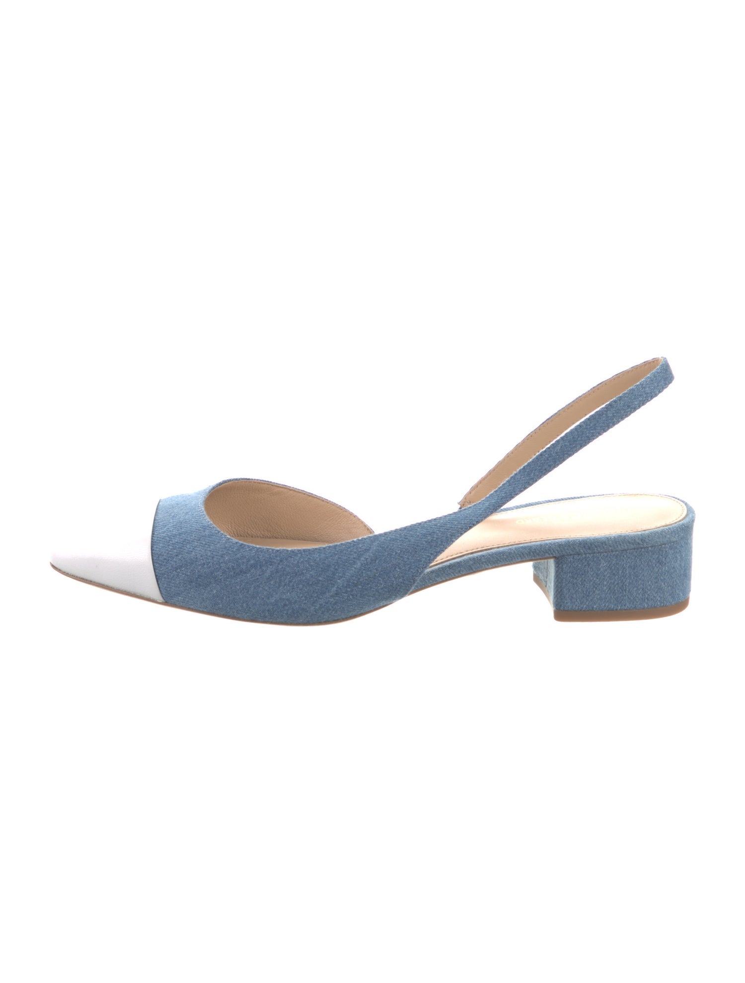 Veronica Beard Colorblock Pattern Slingback Pumps - Blue Pumps, Shoes ...