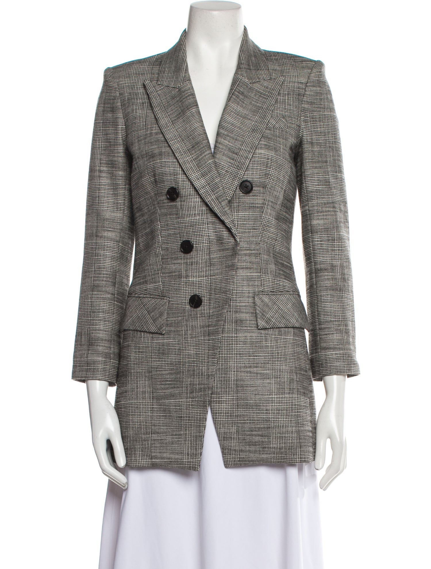 Paul Stuart Silk Tweed Pattern Blazer - Neutrals Jackets, Clothing ...
