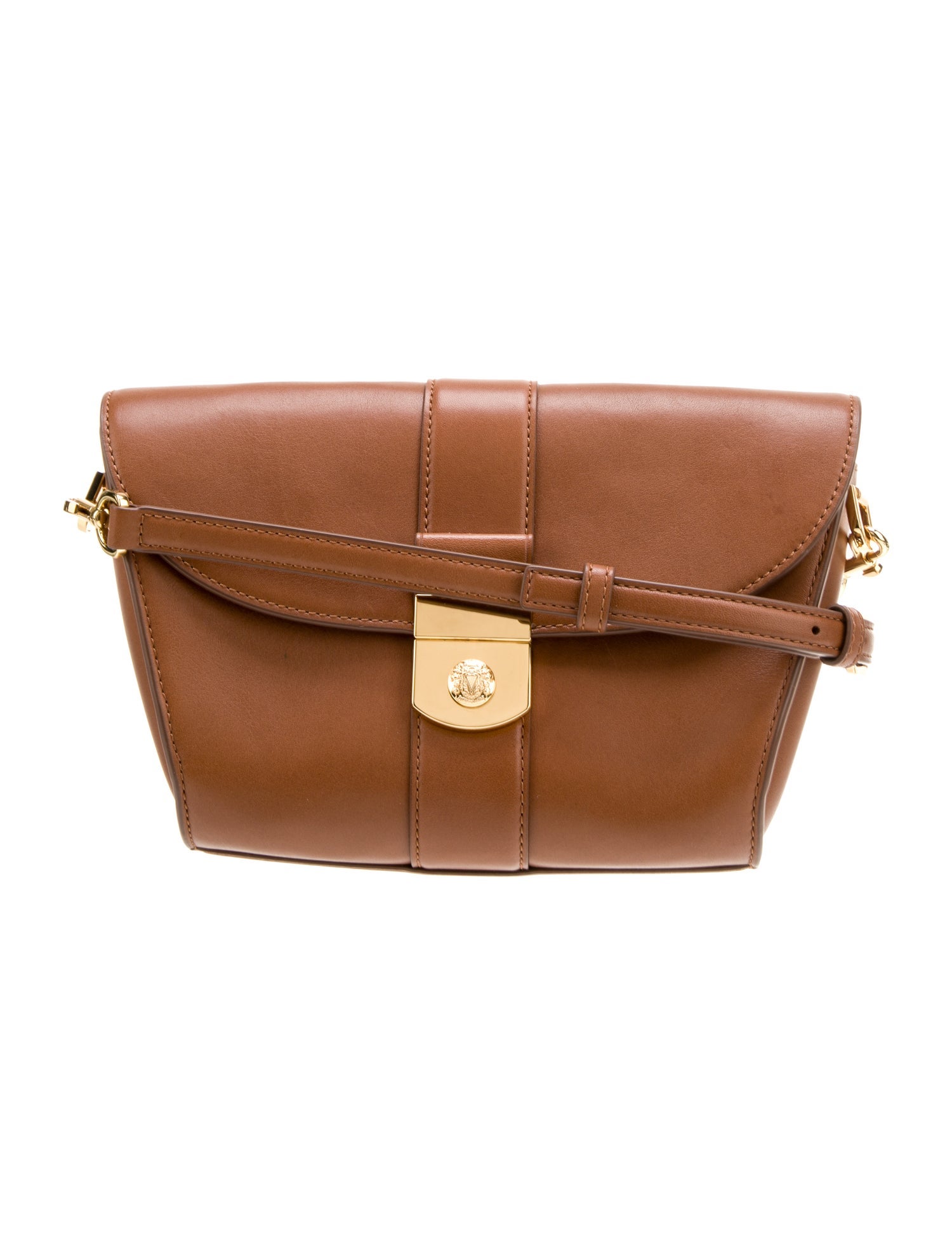 Veronica Beard Leather Crossbody Bag - Brown Crossbody Bags, Handbags ...
