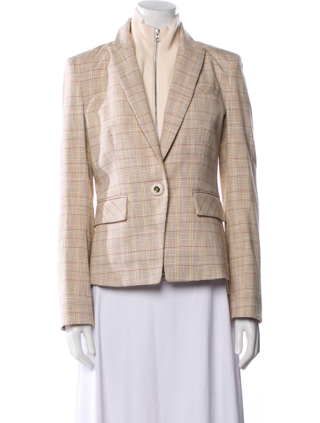 Maje Tweed Pattern Evening Jacket - White Jackets, Clothing - W2M131143 ...